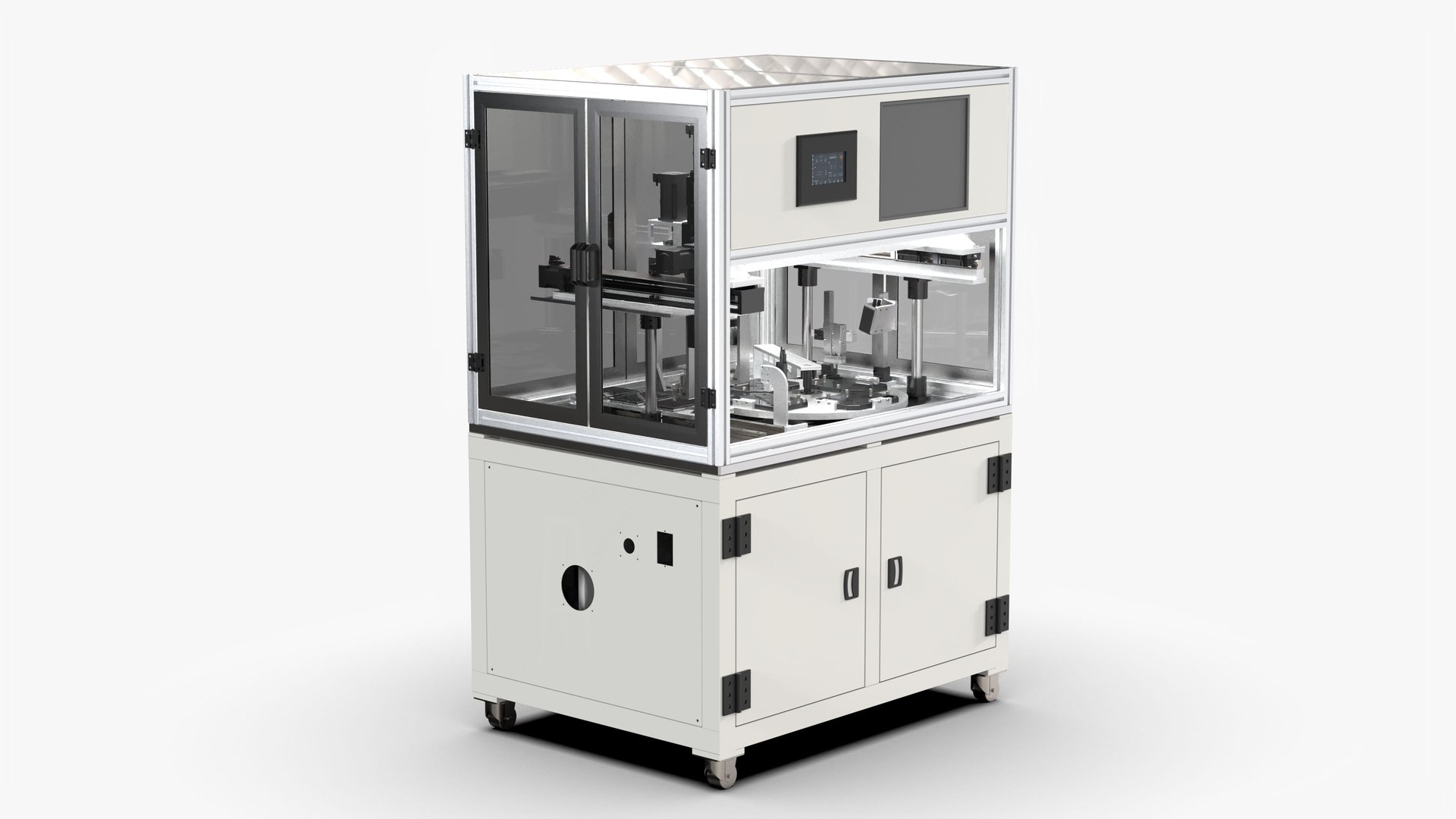 3D Model Automatic Screen Magnet Assembly Testing Machine - TurboSquid ...