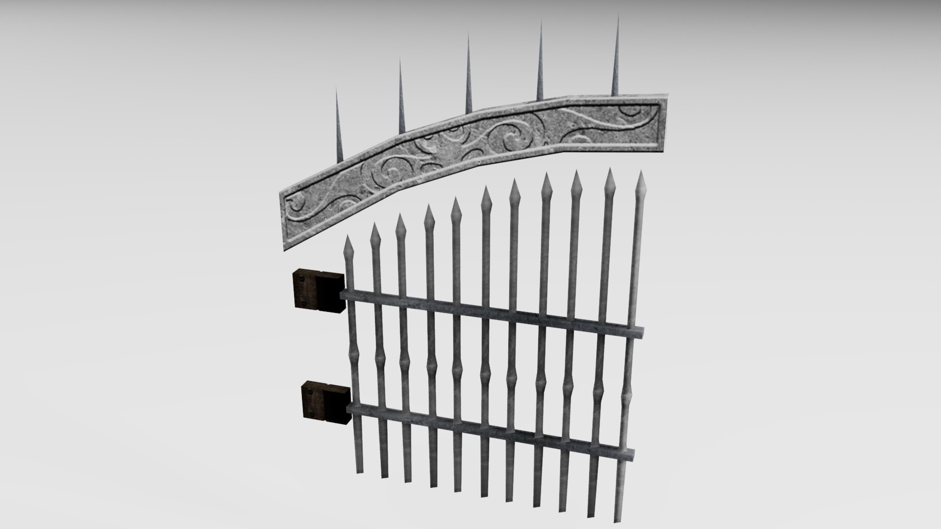 Gate Model - TurboSquid 2015723