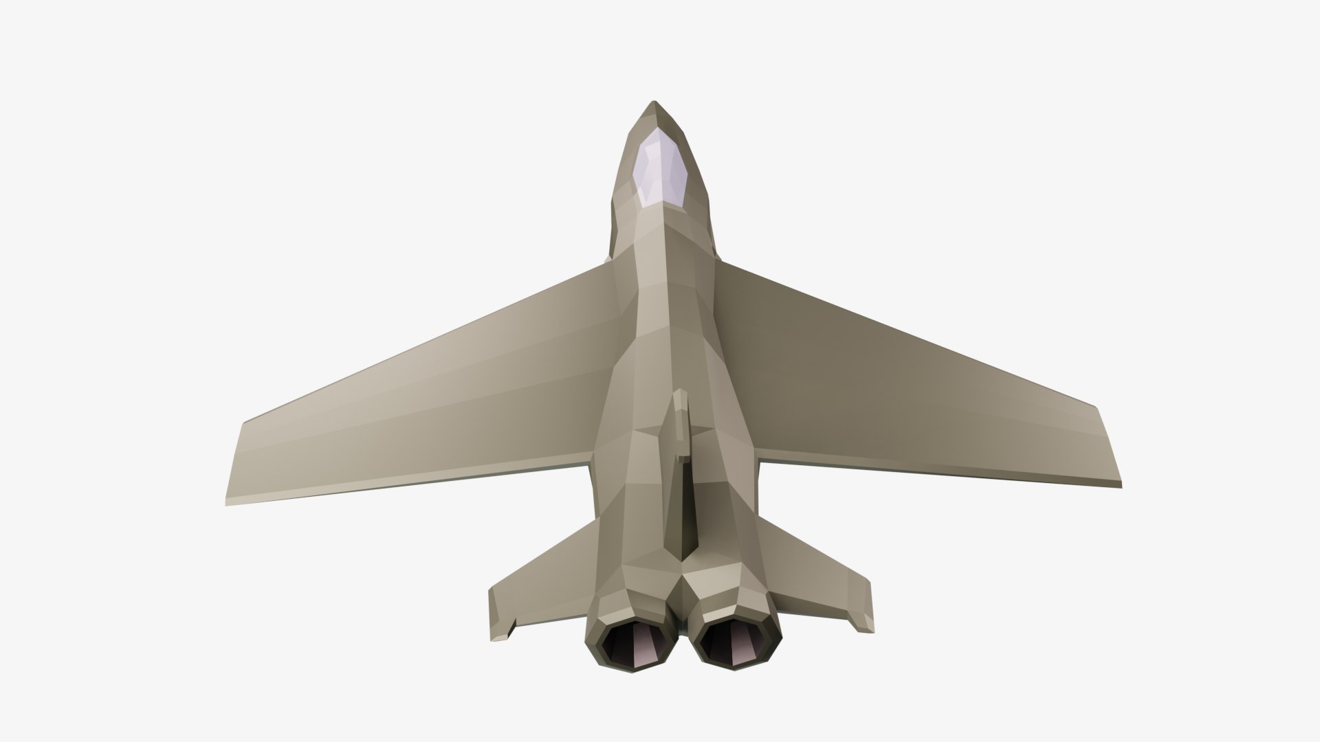 Free Jet low-poly 3D model - TurboSquid 2068760
