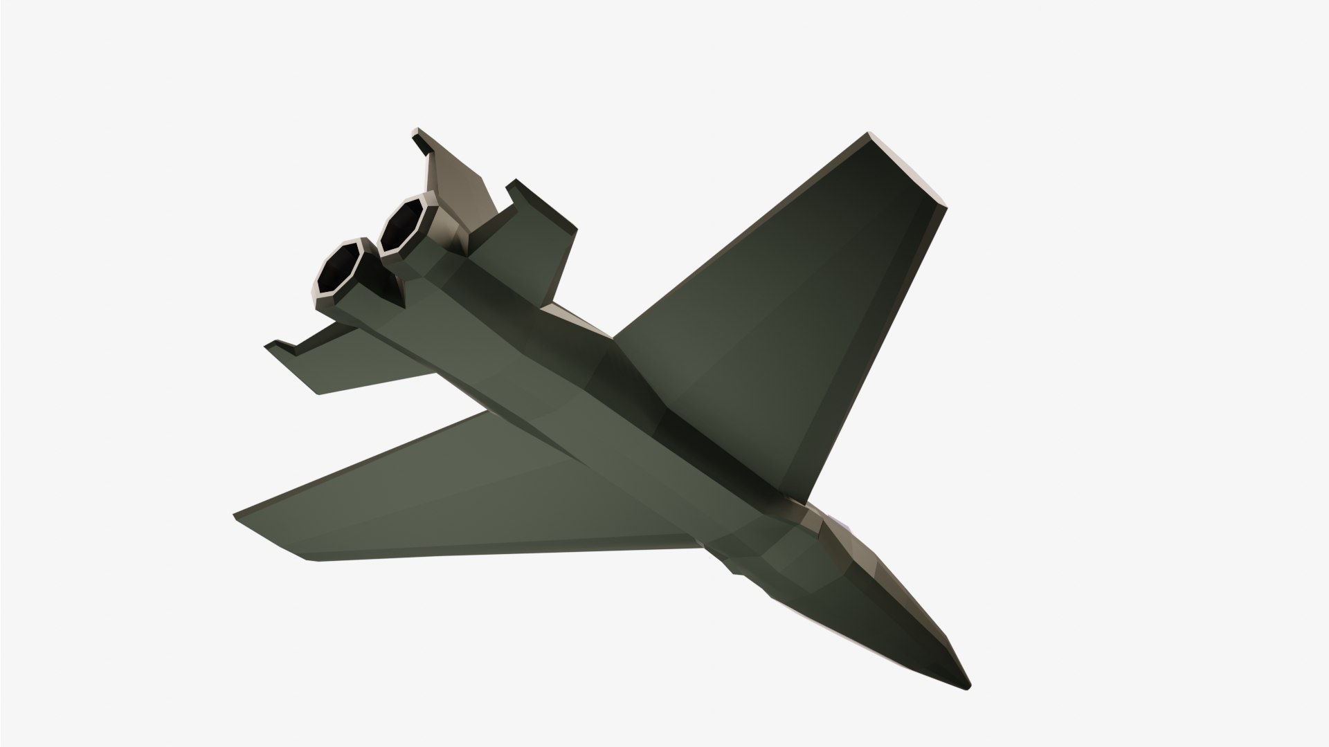 Free Jet low-poly 3D model - TurboSquid 2068760