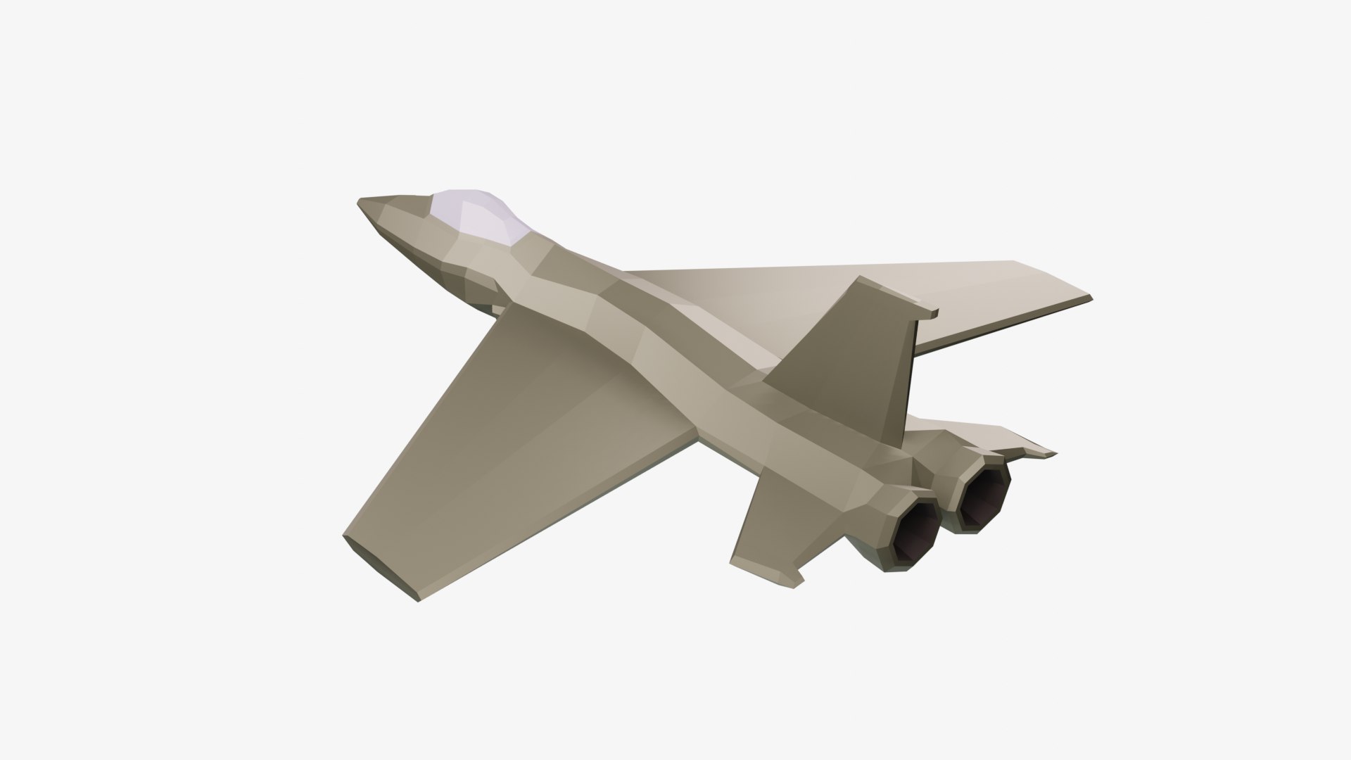 Free Jet low-poly 3D model - TurboSquid 2068760