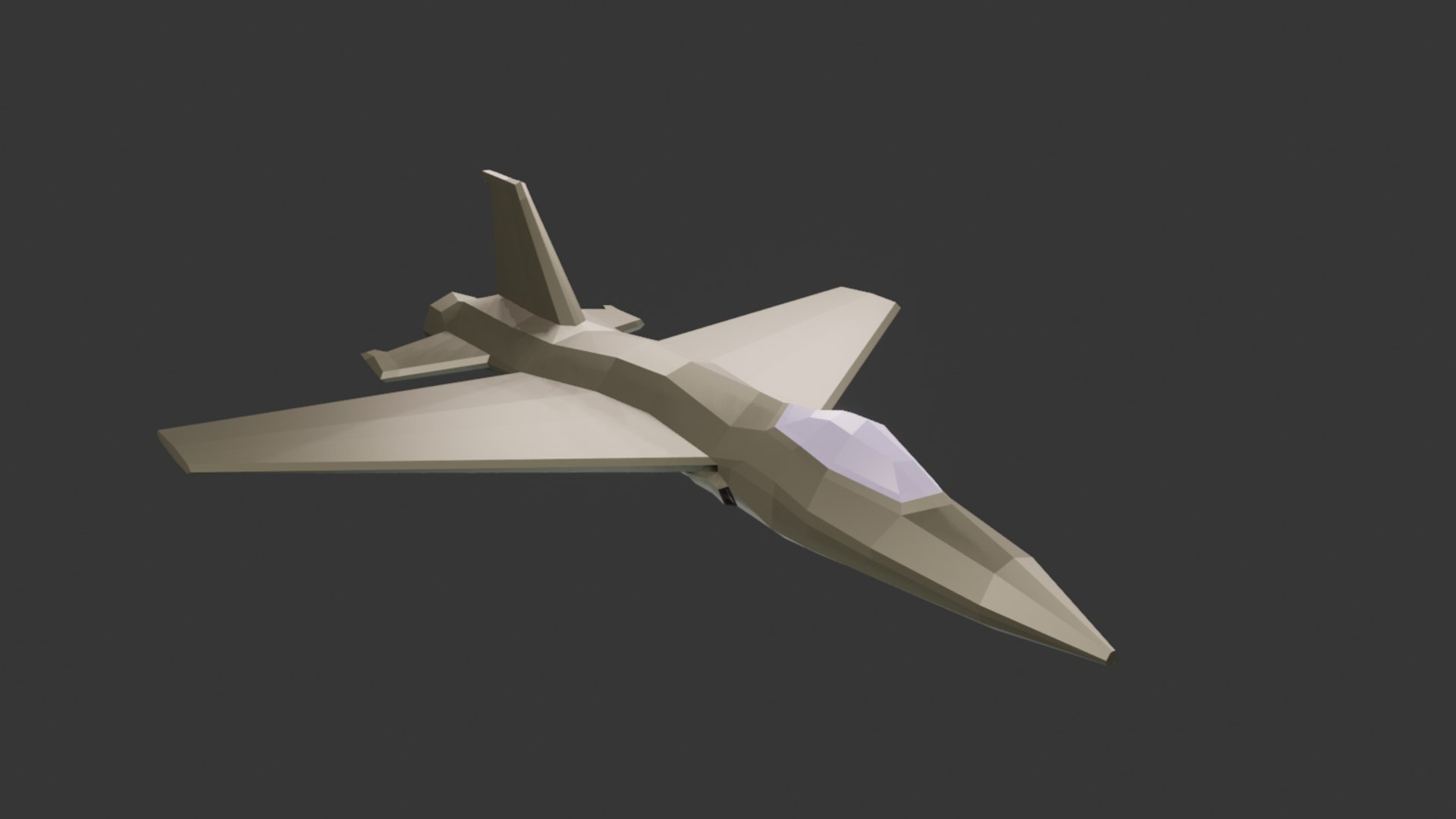 Free Jet low-poly 3D model - TurboSquid 2068760
