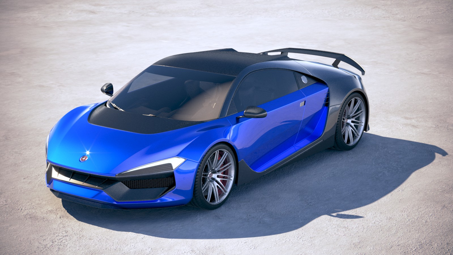 3D generic supercar 2018 - TurboSquid 1193169