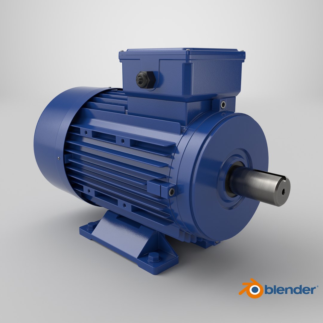 Electric Motor 3D Model - TurboSquid 2504833