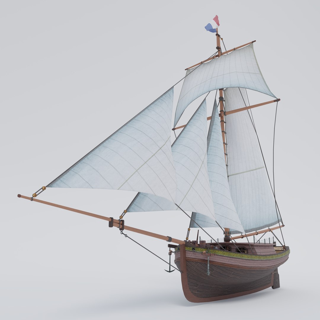 3D Yacht Sail - TurboSquid 1330259