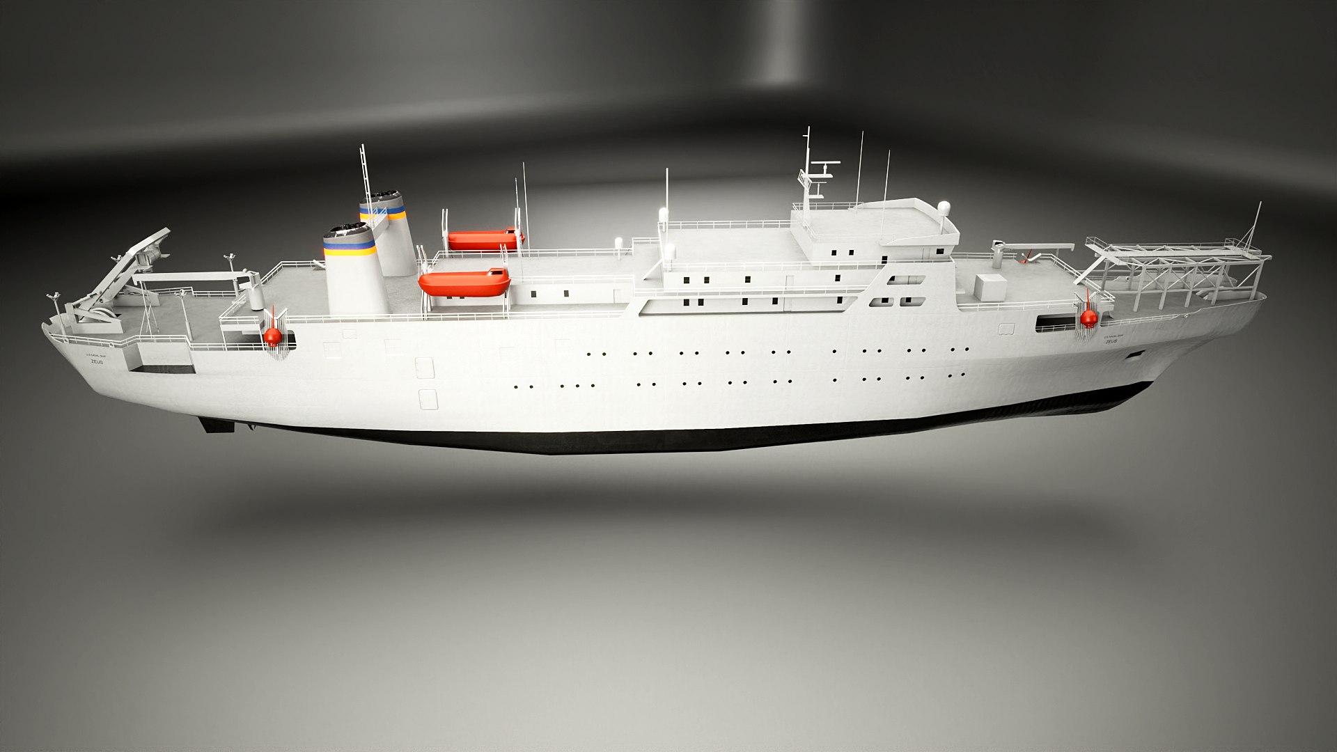 USNS Zeus 3D Model - TurboSquid 2272171