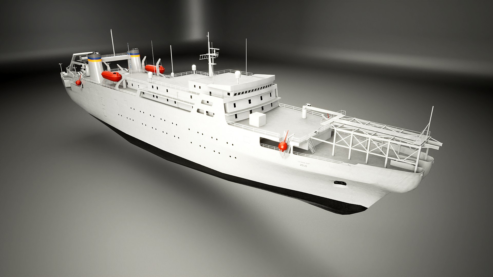 USNS Zeus 3D Model - TurboSquid 2272171