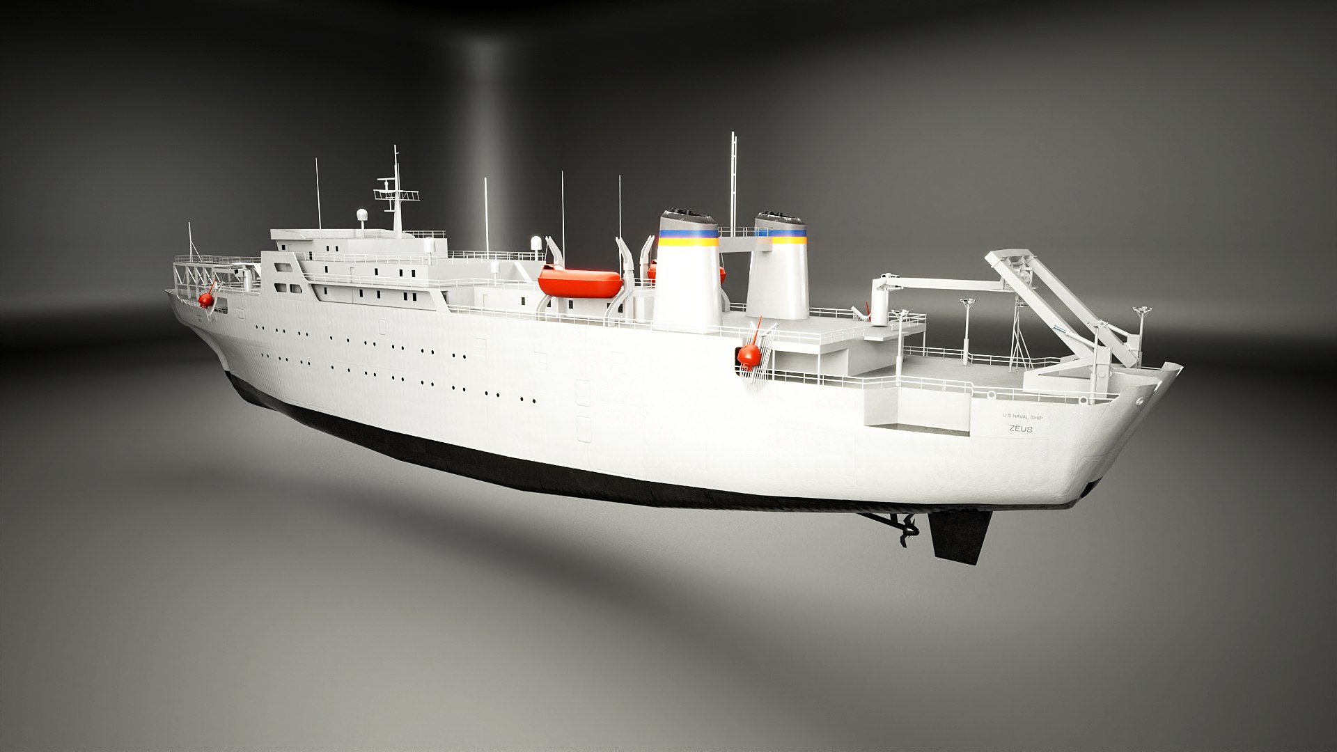 USNS Zeus 3D Model - TurboSquid 2272171