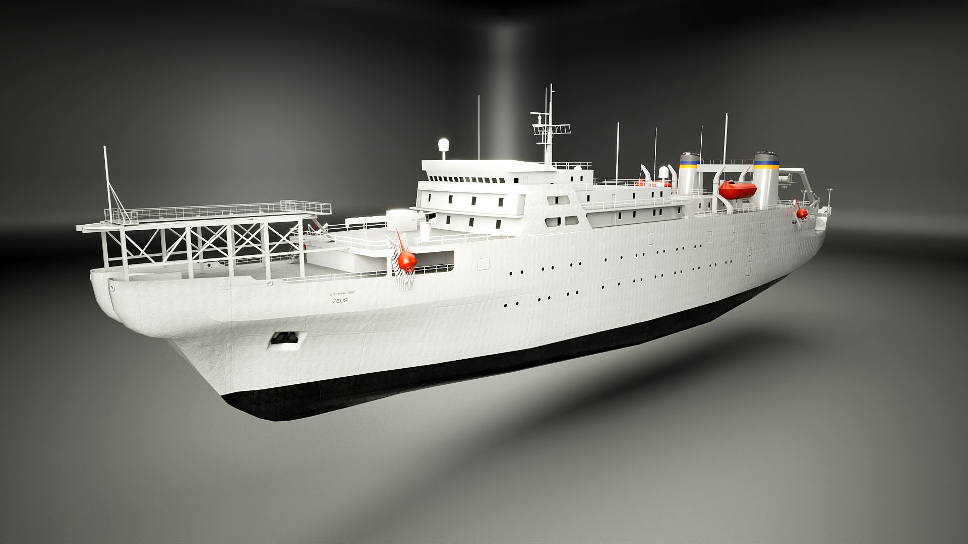 USNS Zeus 3D Model - TurboSquid 2272171