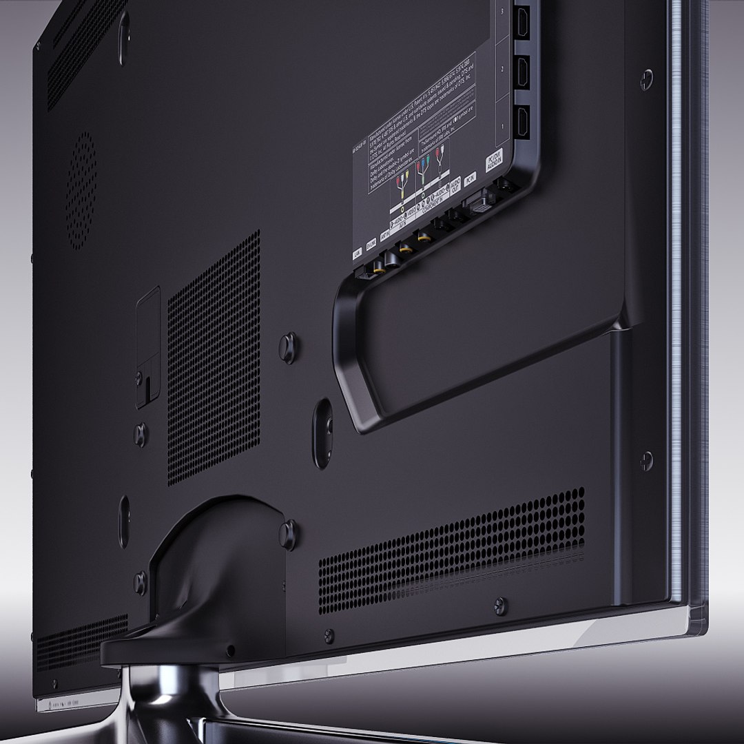 Tv Samsung Led Ue55c8000 3d Model