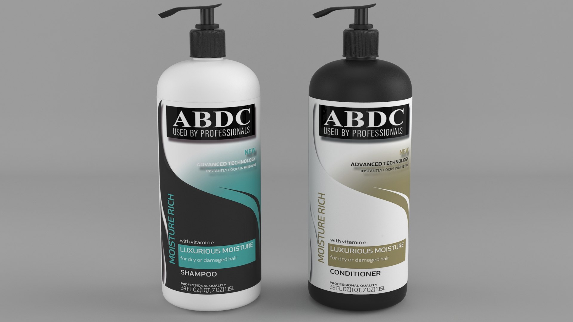 3D shampoo big bottle - TurboSquid 1485136