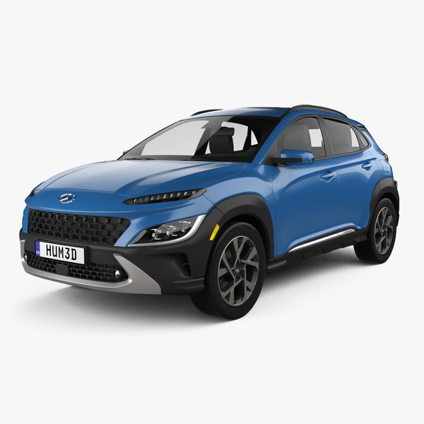 modelo 3d Hyundai Kona Limited especificaciones de EE. UU. 2020 ...