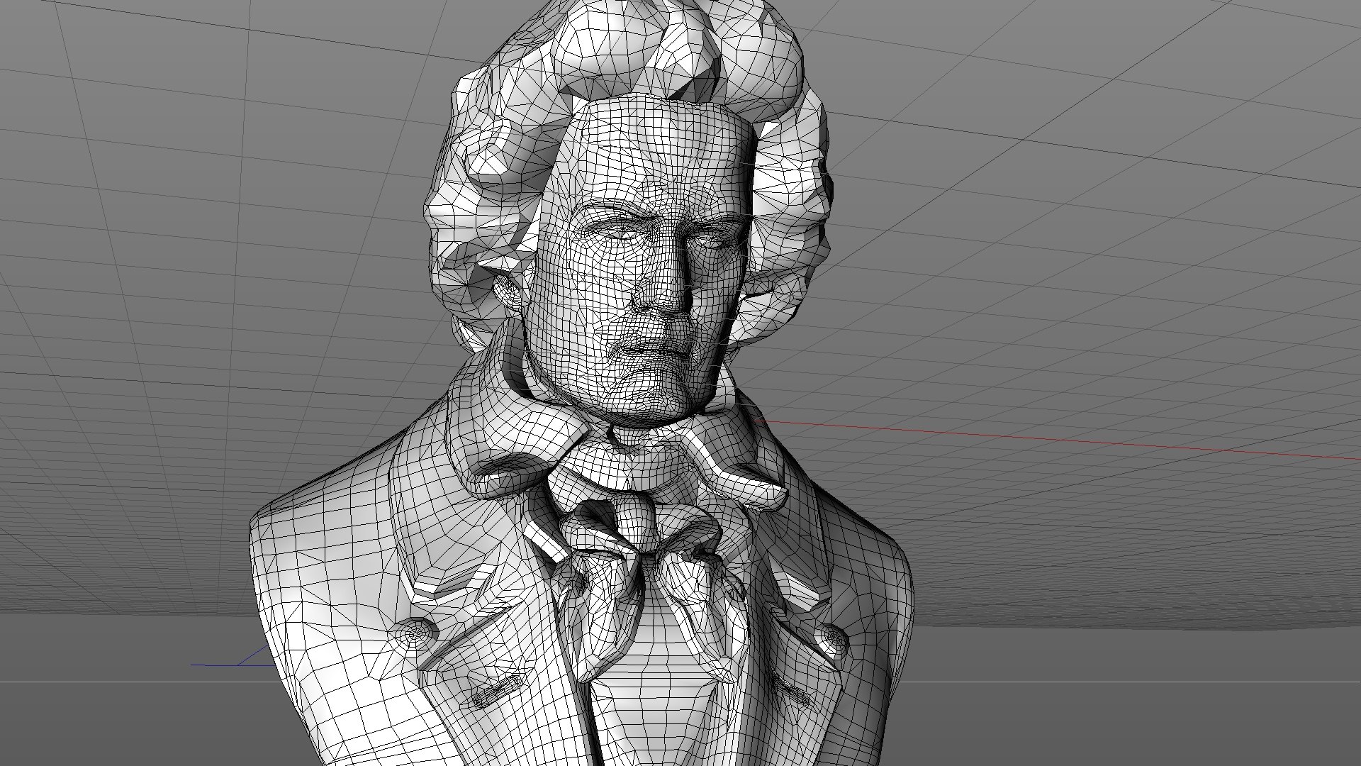 3D Beethoven Statue - TurboSquid 1690090