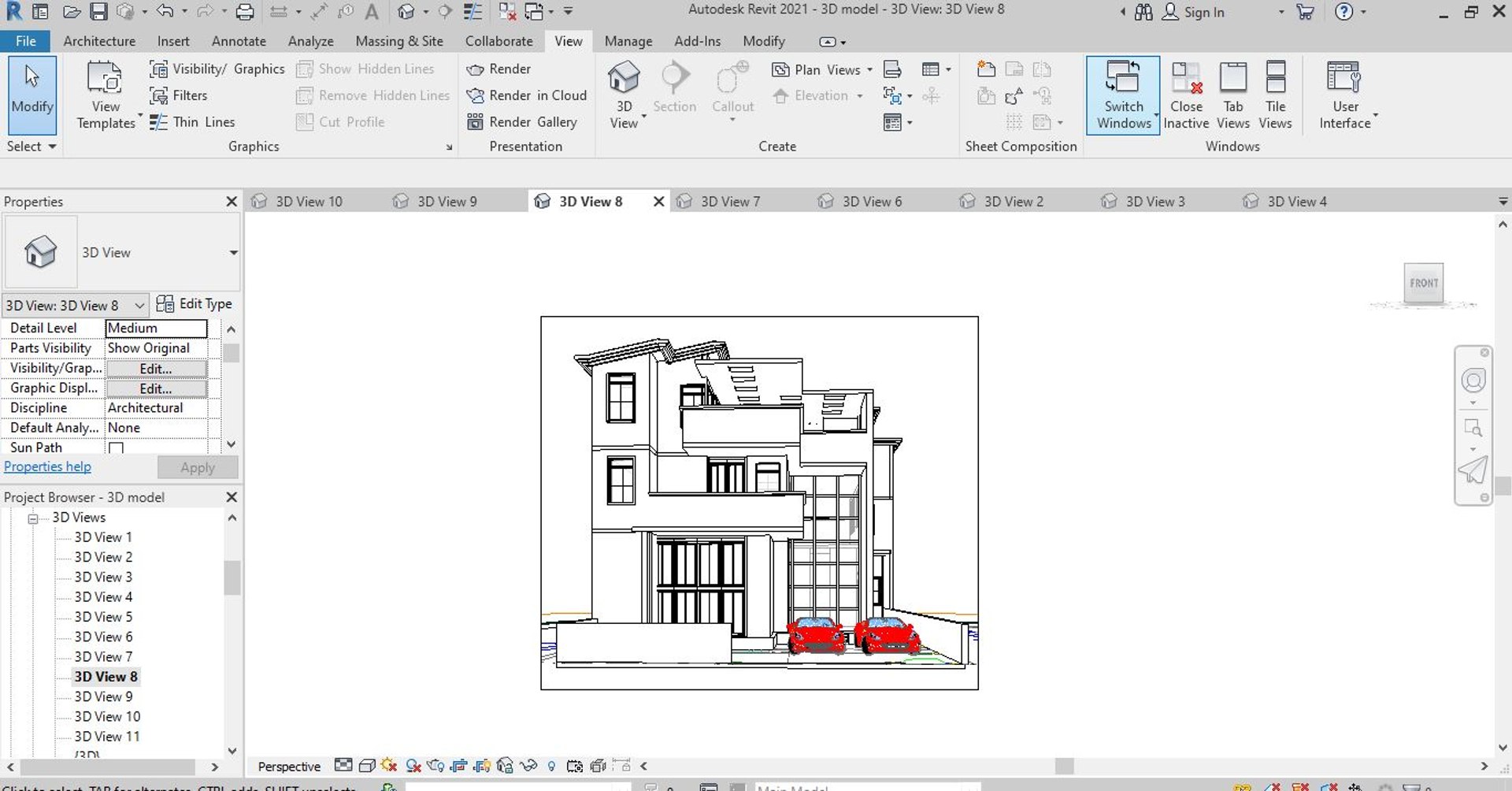 G2T Residential Revit 3D Model model - TurboSquid 1981067