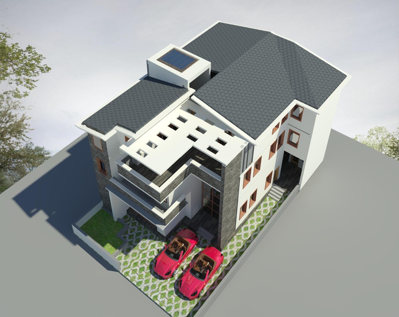 G2T Residential Revit 3D Model model - TurboSquid 1981067
