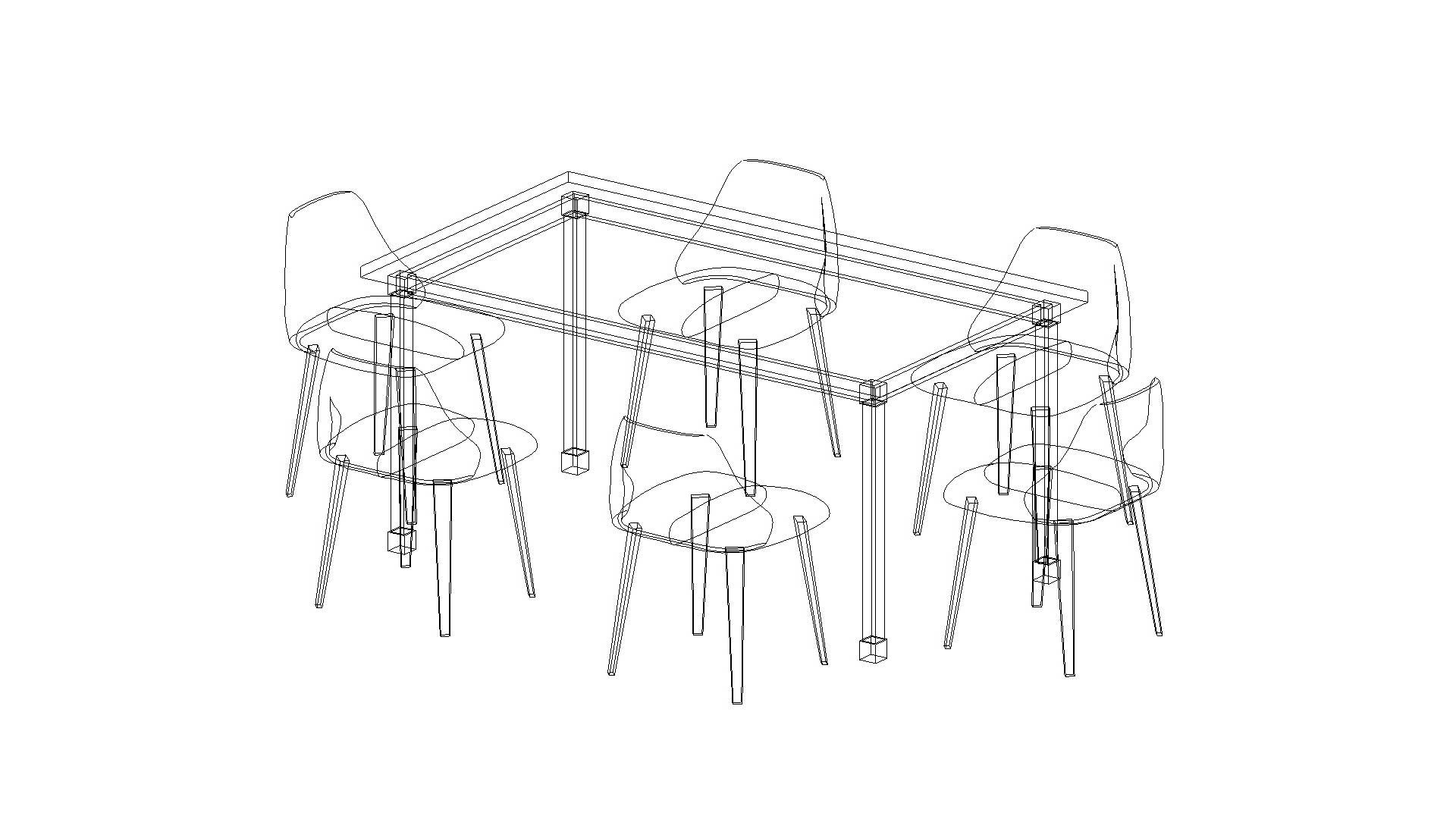 Parametric Revit Multiuse Table And Chair Configuration Setups Family ...
