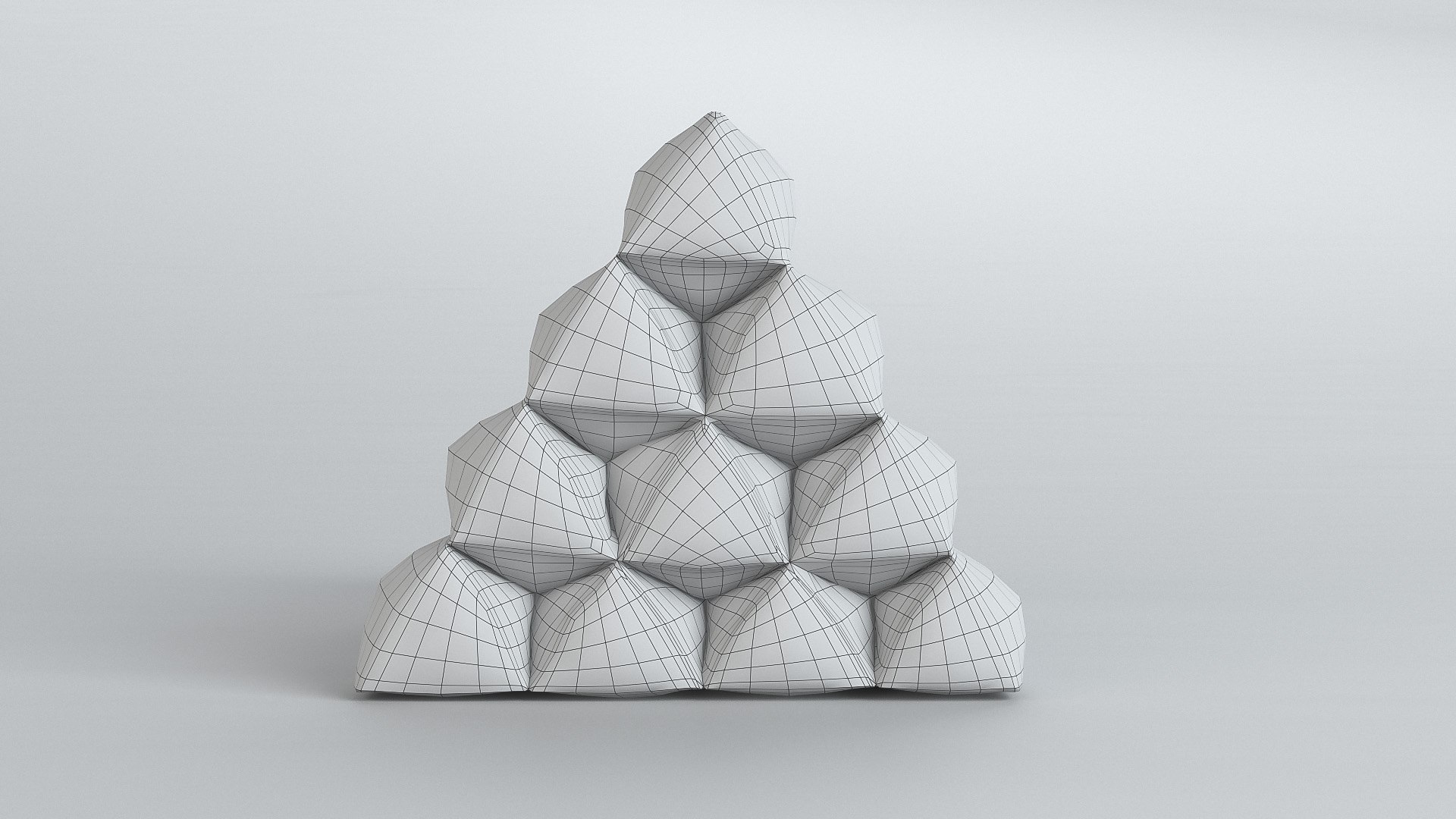 3D Thai Mattress Triangle Cushion Model - TurboSquid 1415501