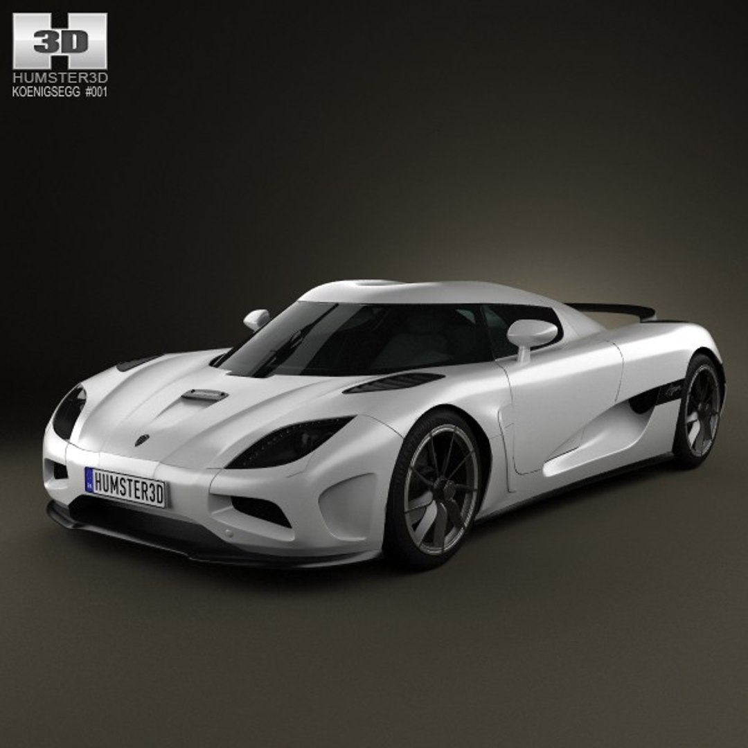 koenigsegg agera 2011 3d model