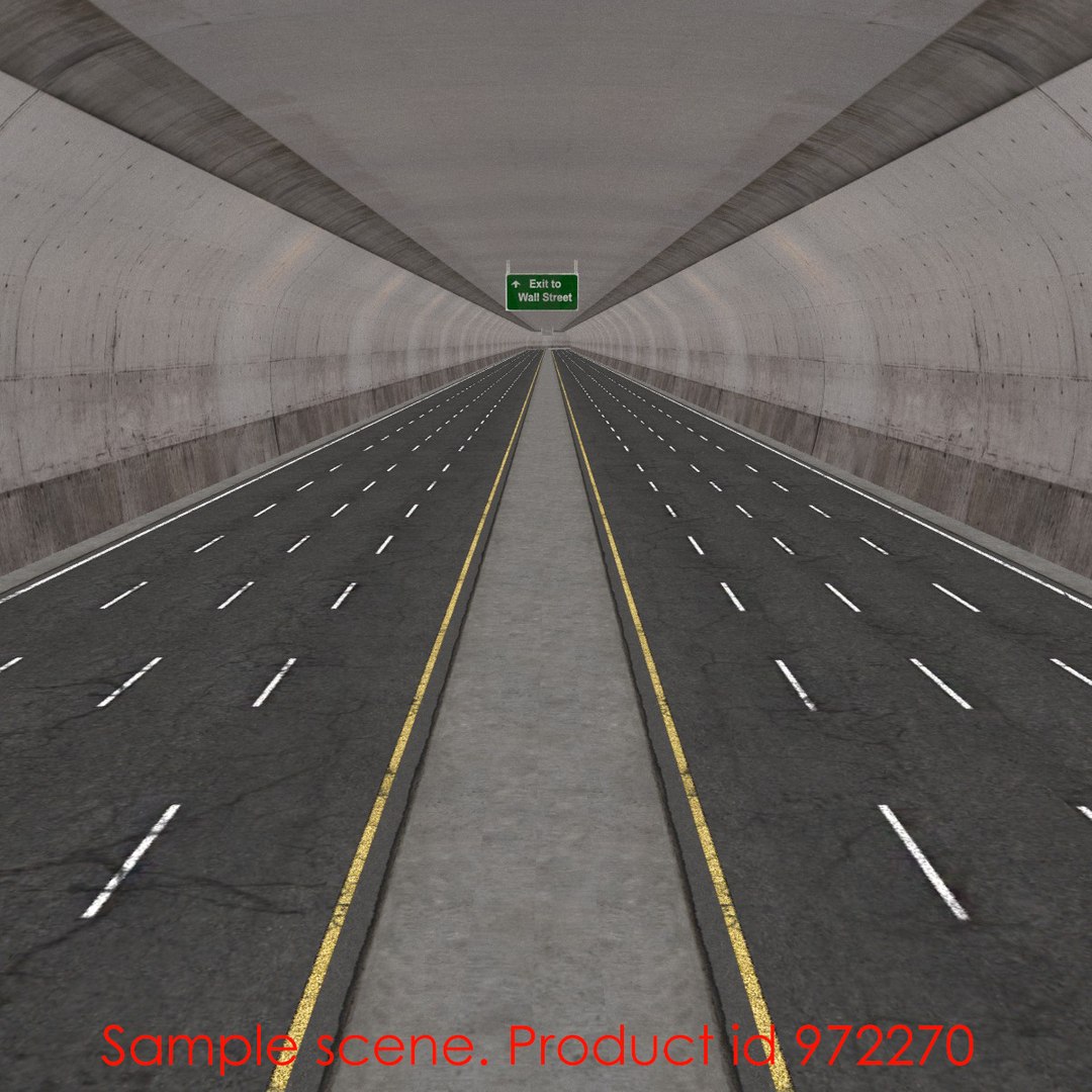 3d traffic road signs street elements