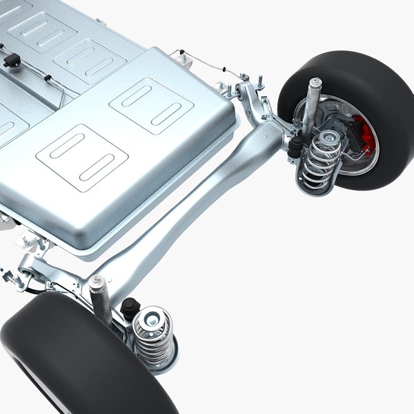 Electric car chassis 3D model - TurboSquid 1628171