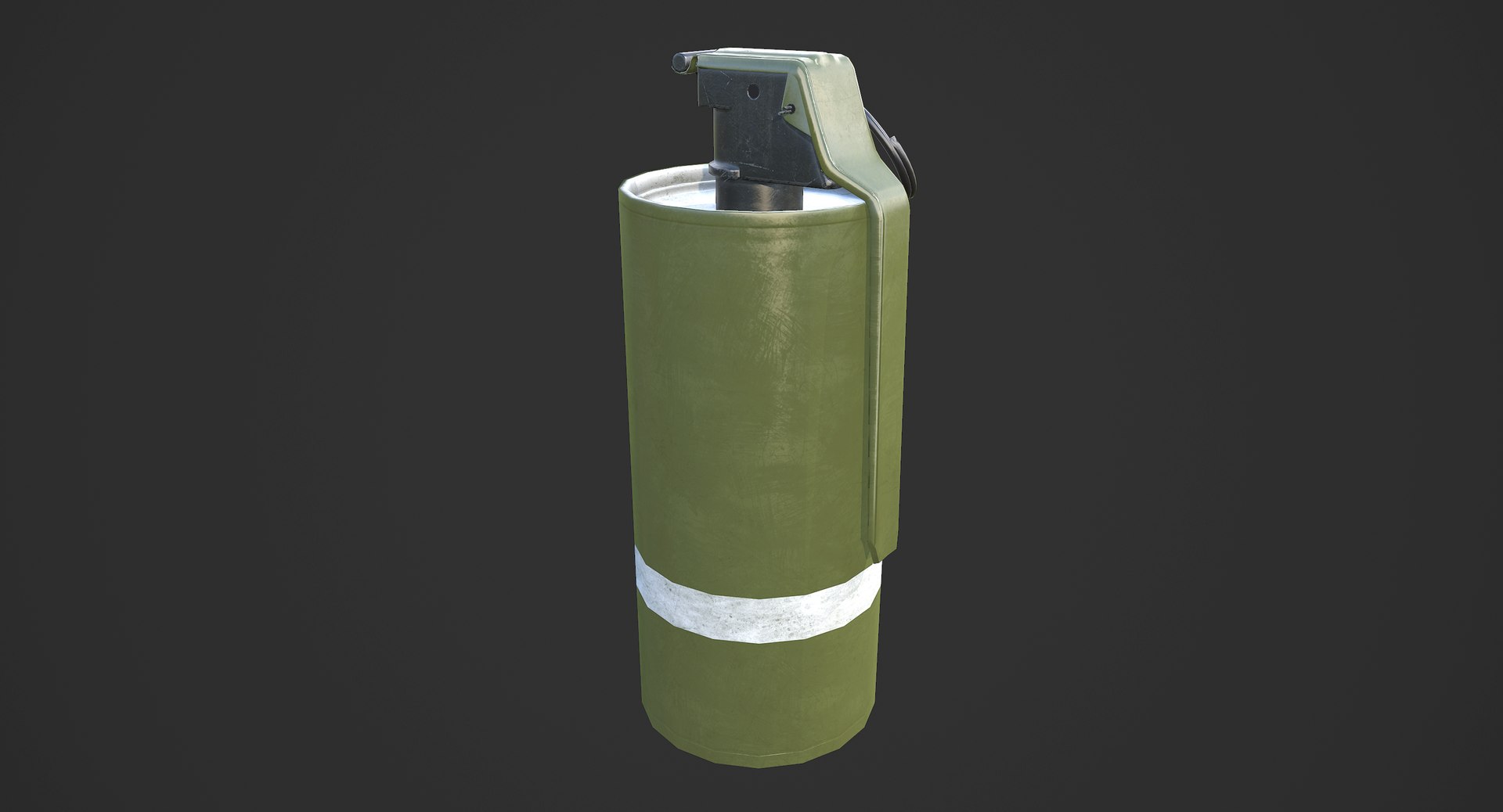 M18 Smoke Grenade - 3d Model