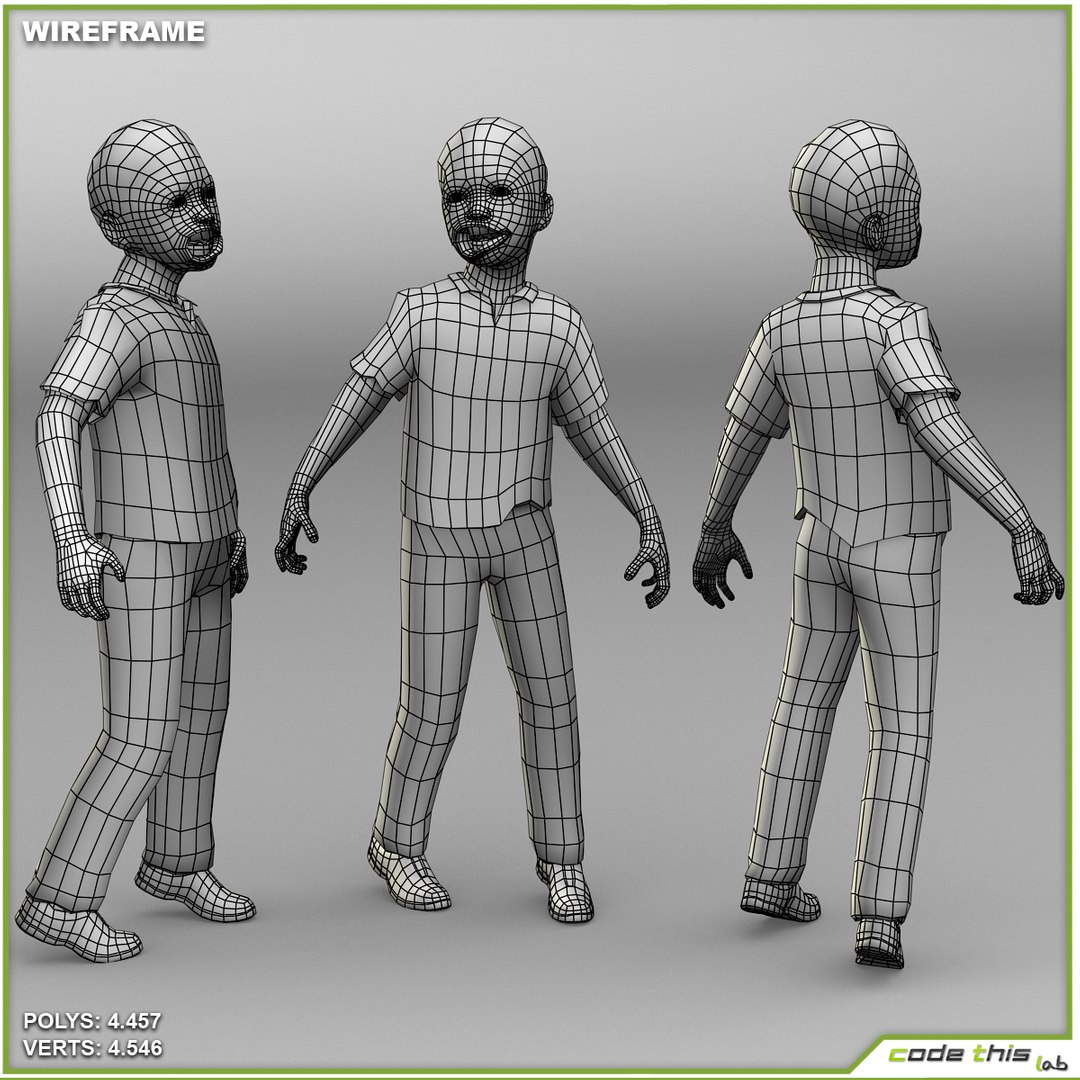 3d Model Zombie