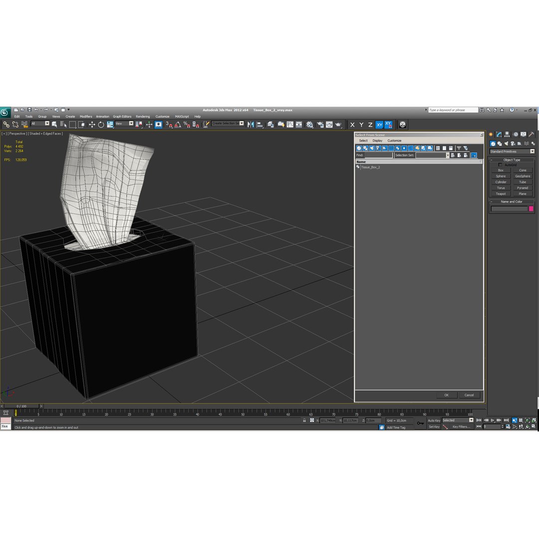 3d tissue box 2 model