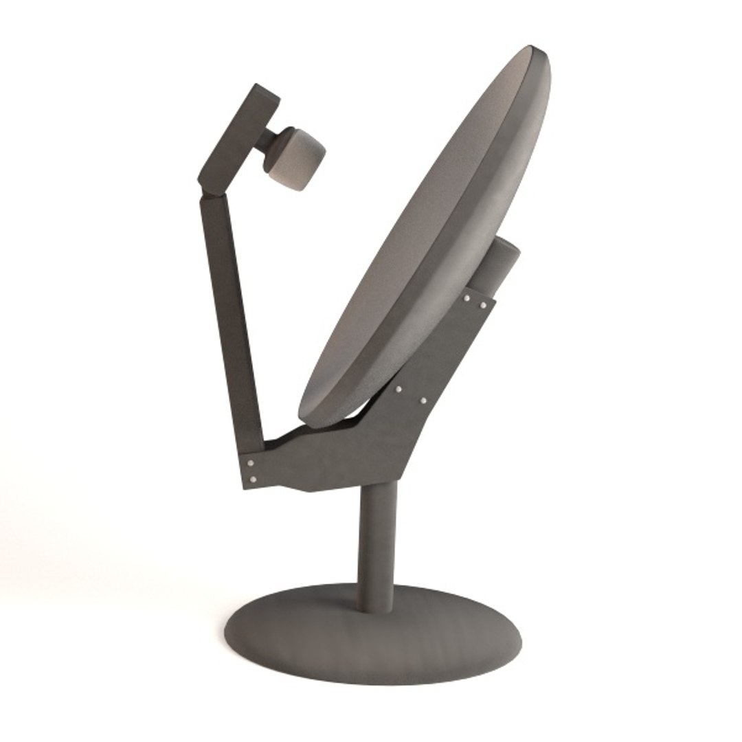 3d model antenna