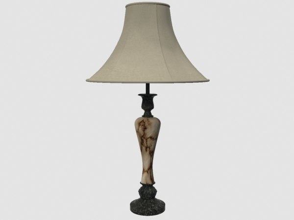 3d model lamp light bulb