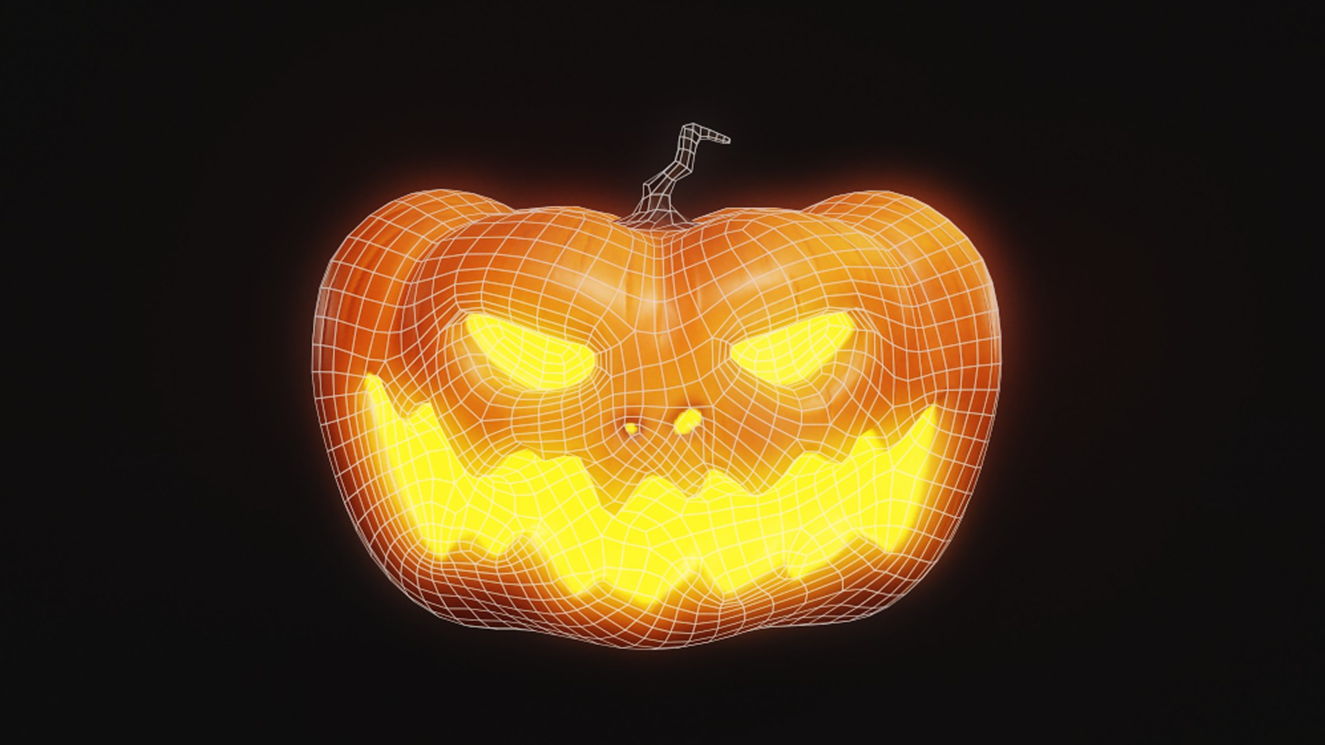 Halloween Pumpkin 3D Model - TurboSquid 1979143