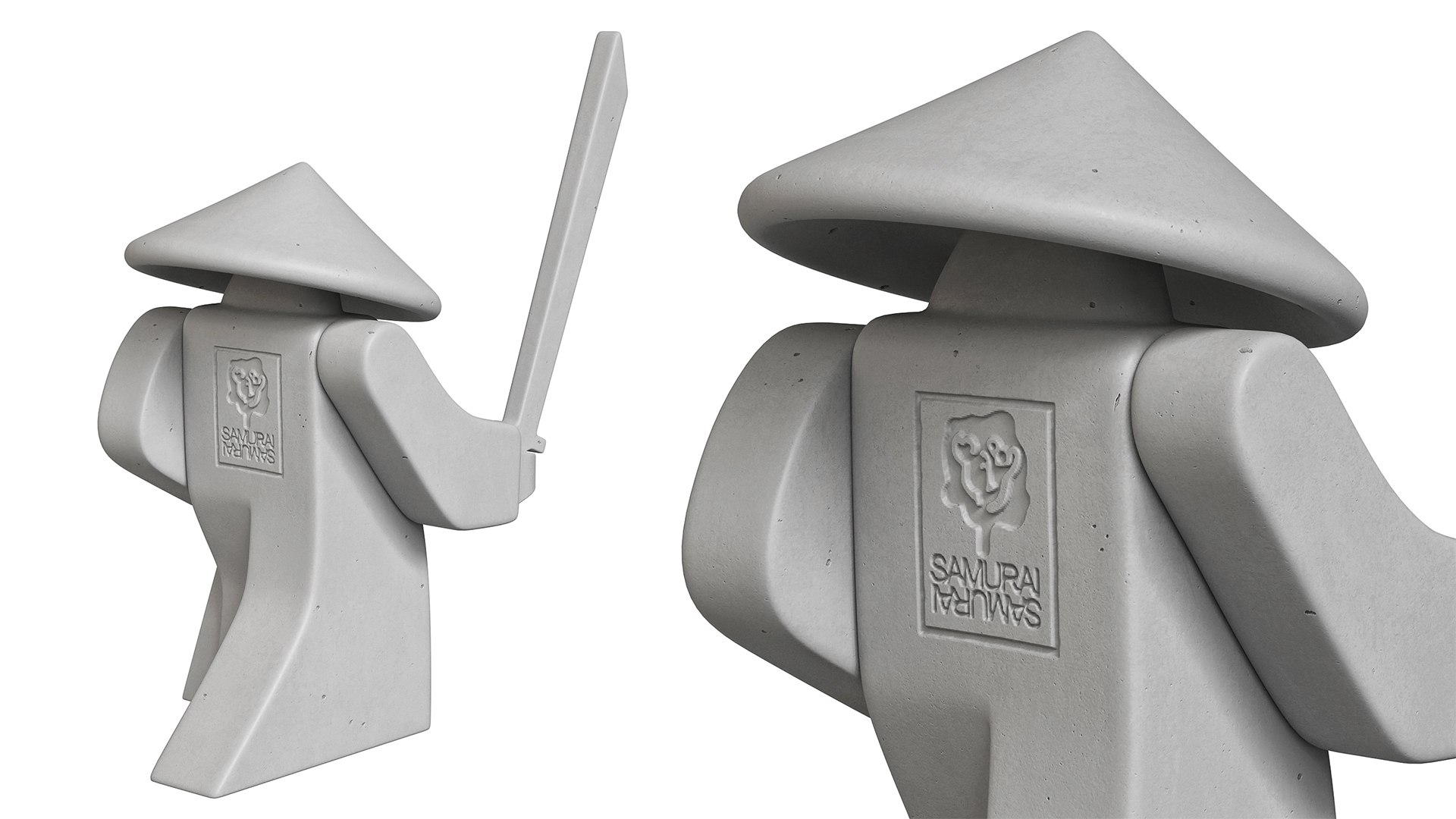 3D Incense Stand Samurai - TurboSquid 2271310