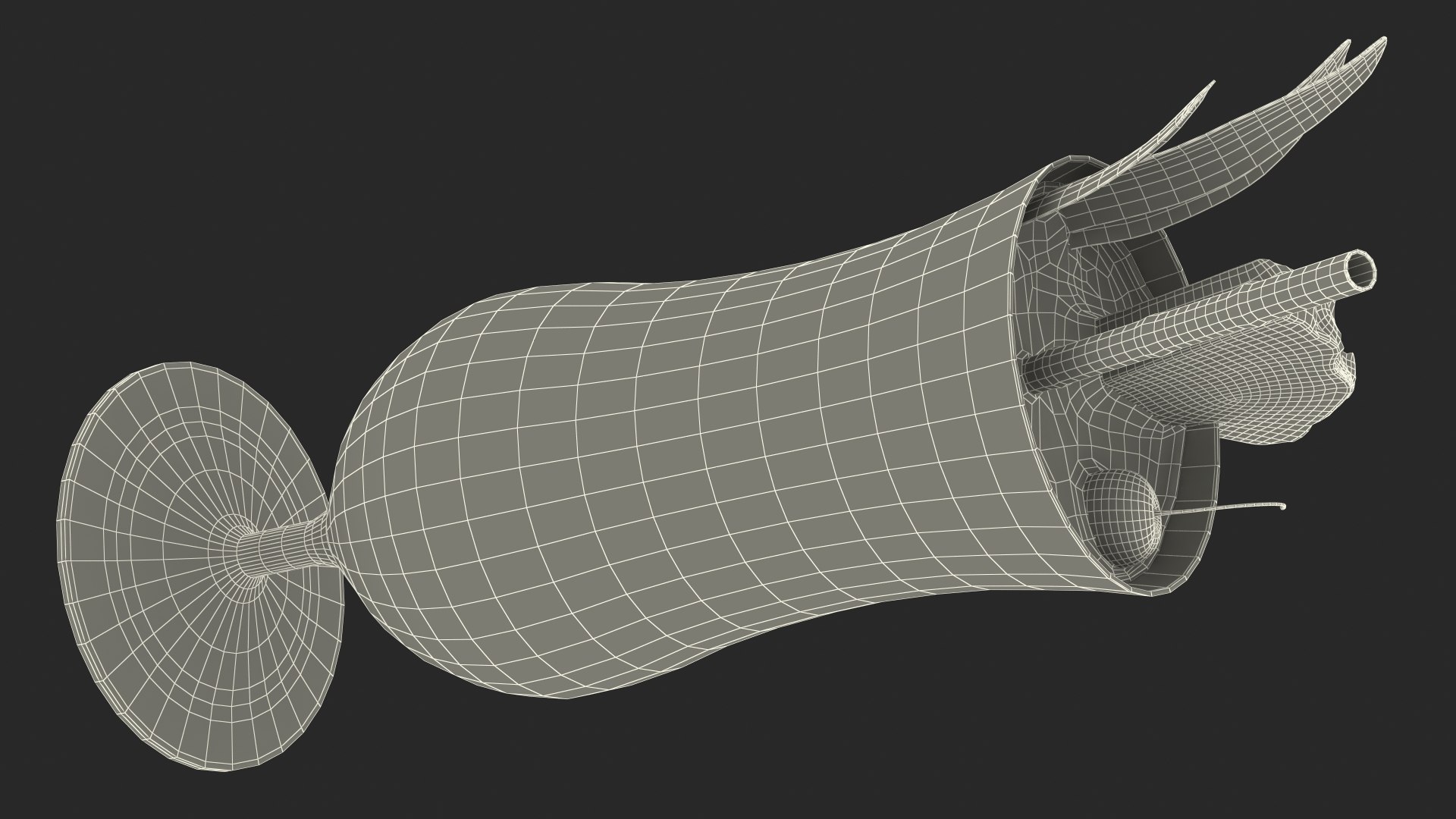 3D Pina Colada Cocktail with Straw - TurboSquid 2127811
