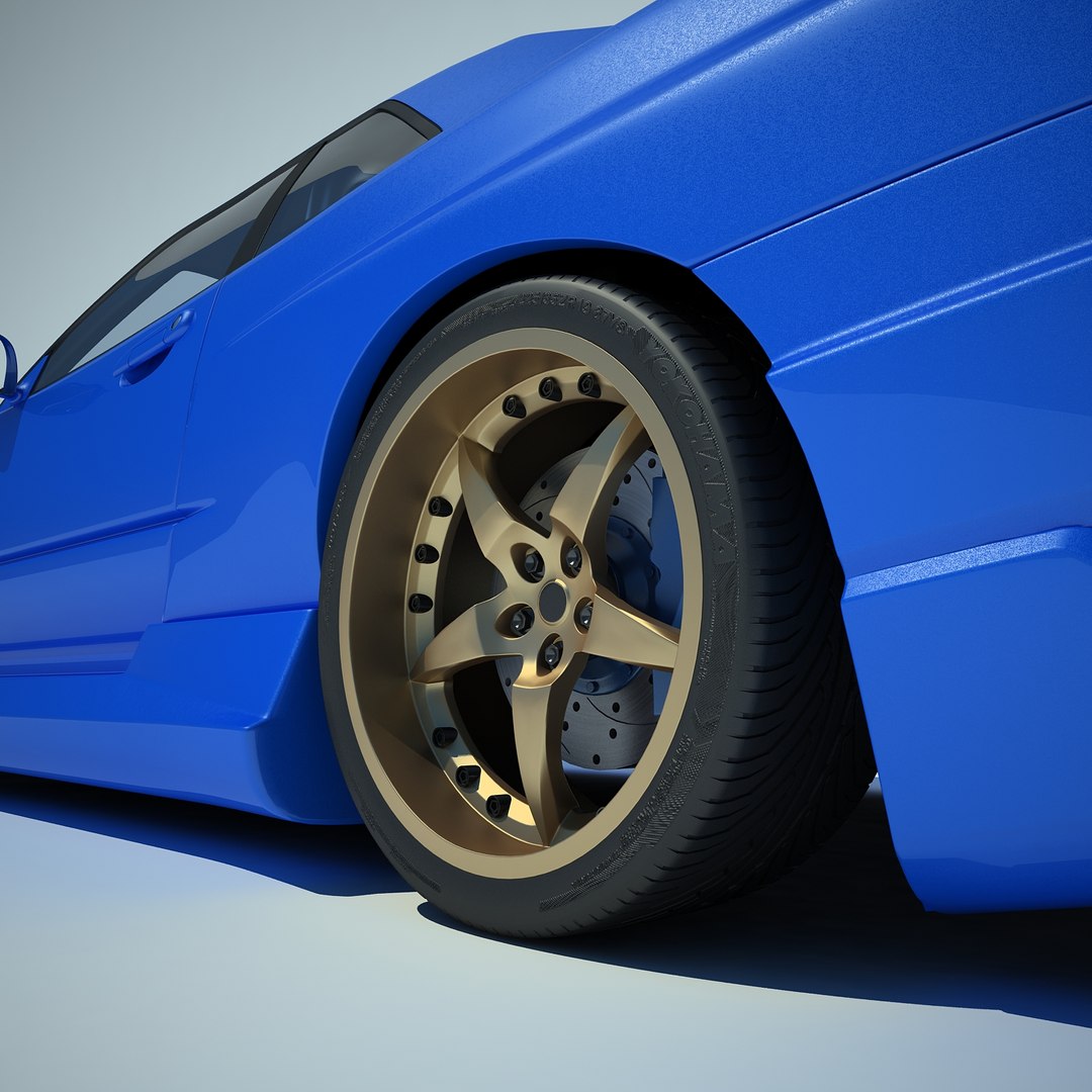 nissan skyline 3d model