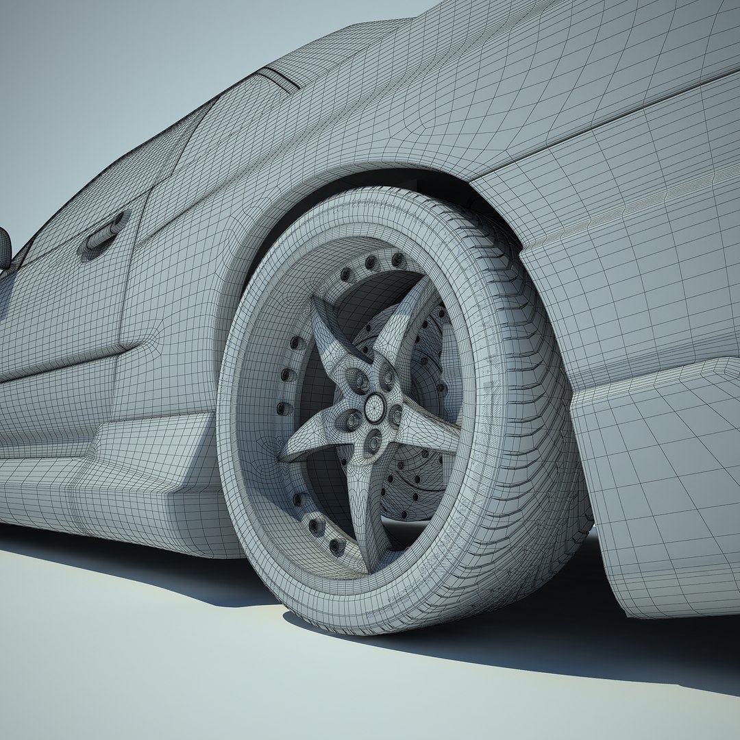 nissan skyline 3d model