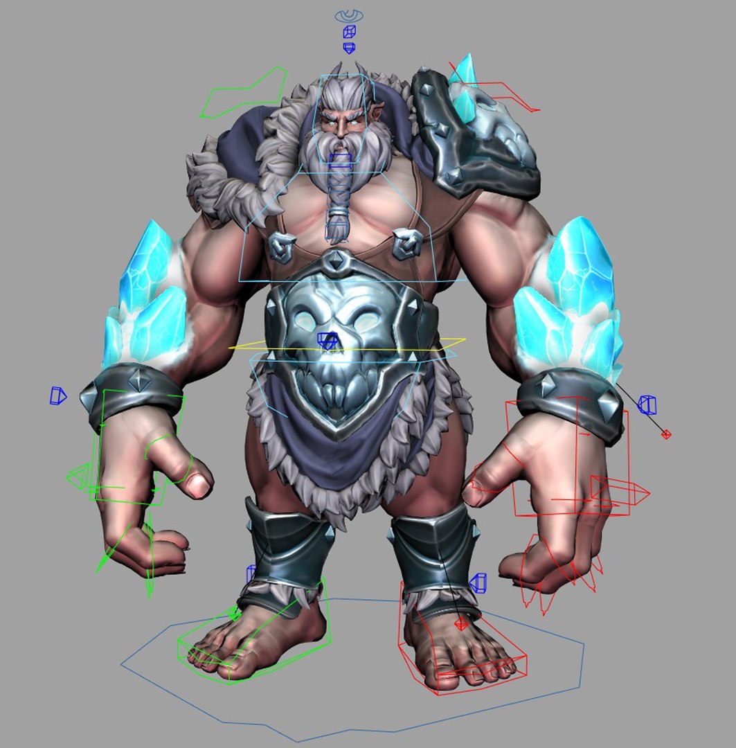 3D Rig Anim - TurboSquid 1667251