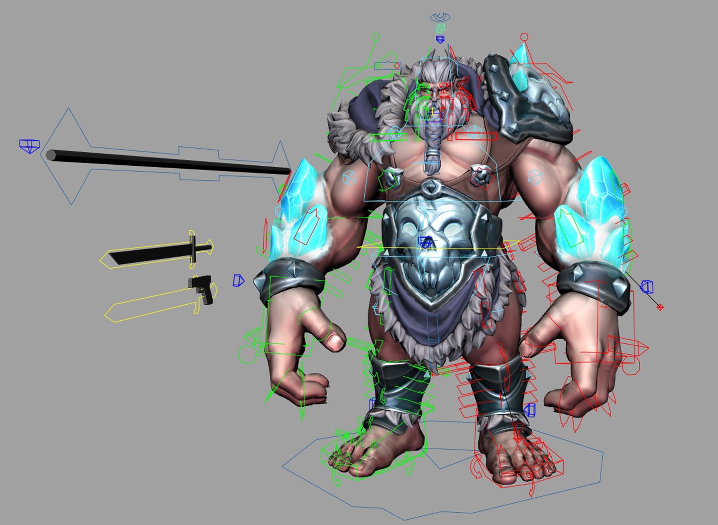 3D Rig Anim - TurboSquid 1667251