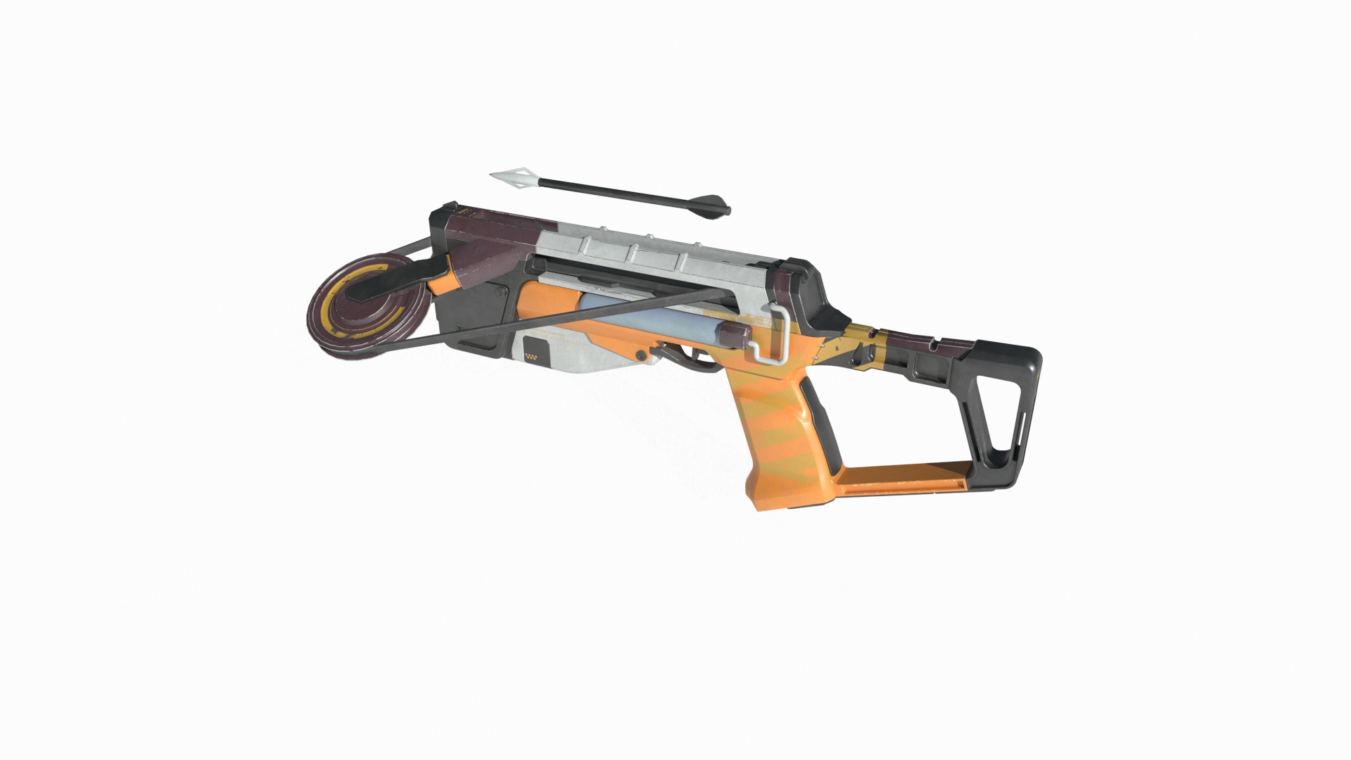 3D Future Sci-fi Weapons Crossbows Arrows Model - TurboSquid 2199350