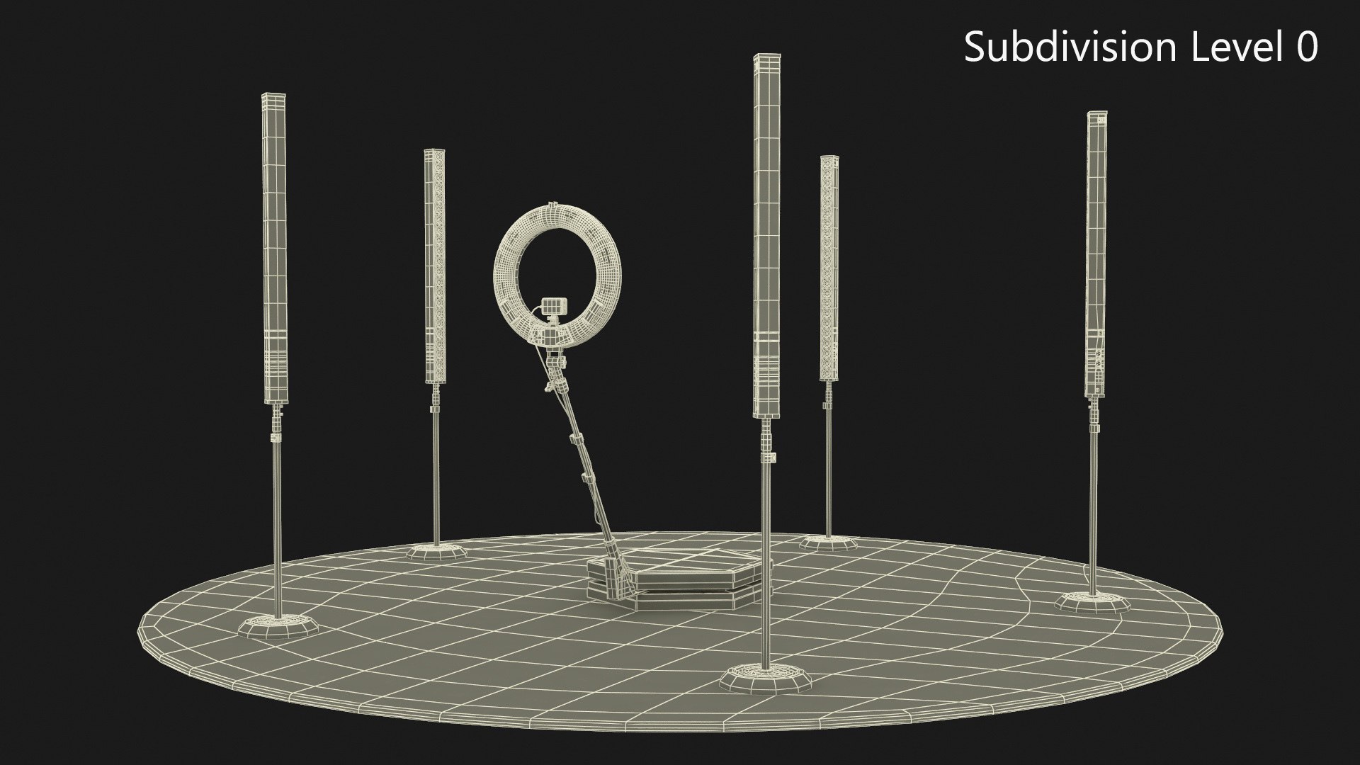 360 Degree Photo Booth Setup Model - TurboSquid 2332336