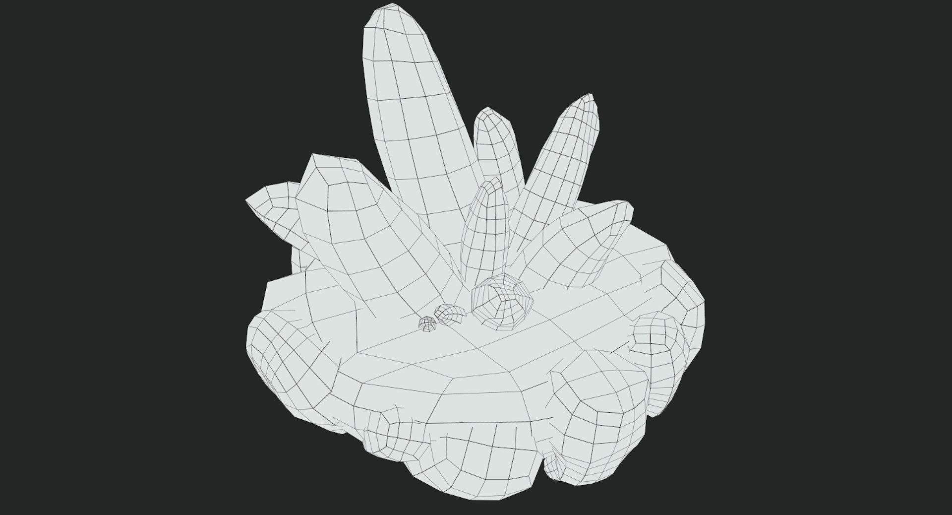 Realistic Crystal Blue 3D Model - TurboSquid 1387160