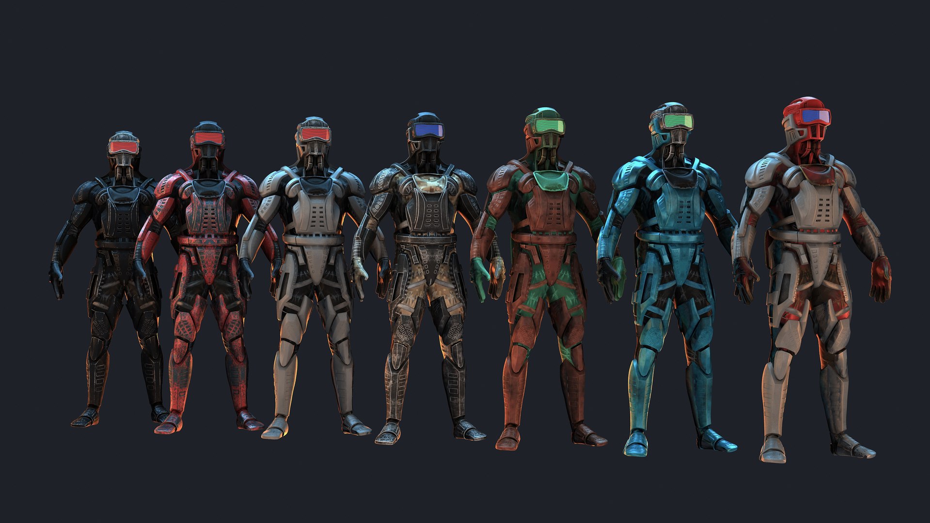 3D Future Ninja - TurboSquid 1330842