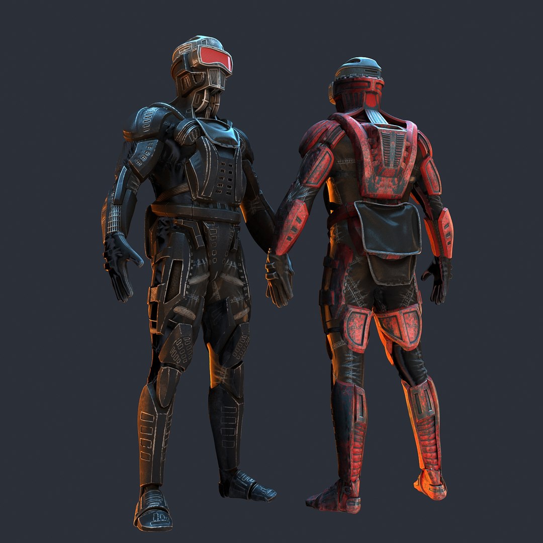 3D Future Ninja - TurboSquid 1330842