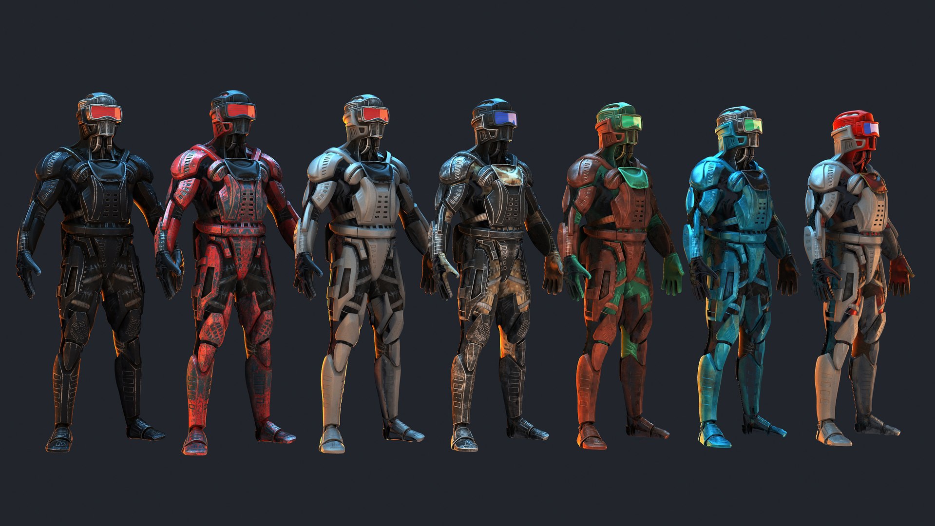 3D Future Ninja - TurboSquid 1330842