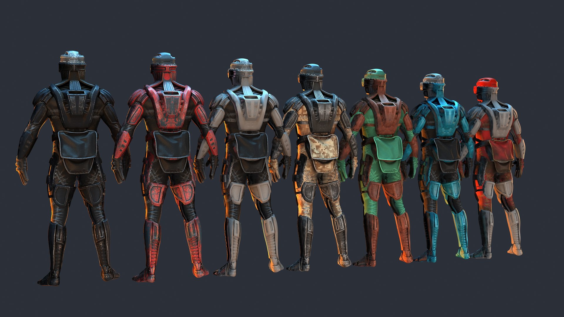 3D Future Ninja - TurboSquid 1330842