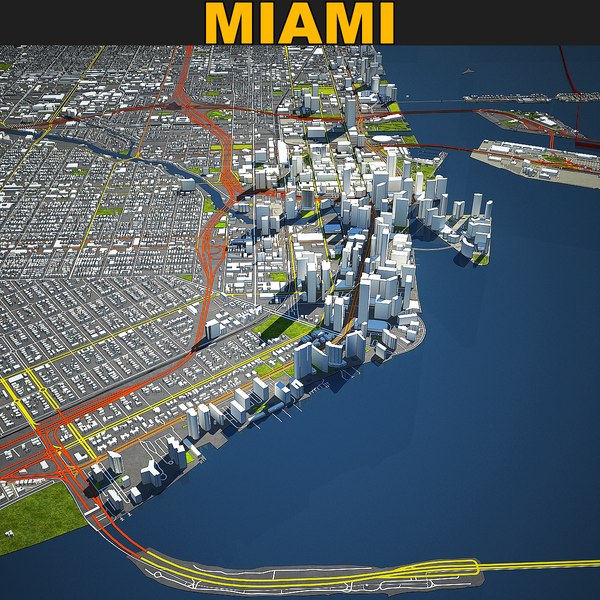 3D Miami Models | TurboSquid