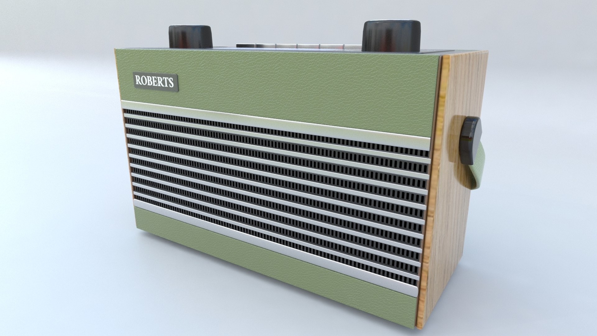 3D Model Roberts Radio - TurboSquid 1764374