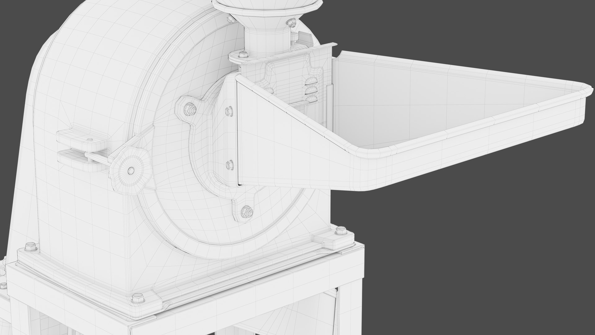 3D Grinder With Engine Model - TurboSquid 2061722