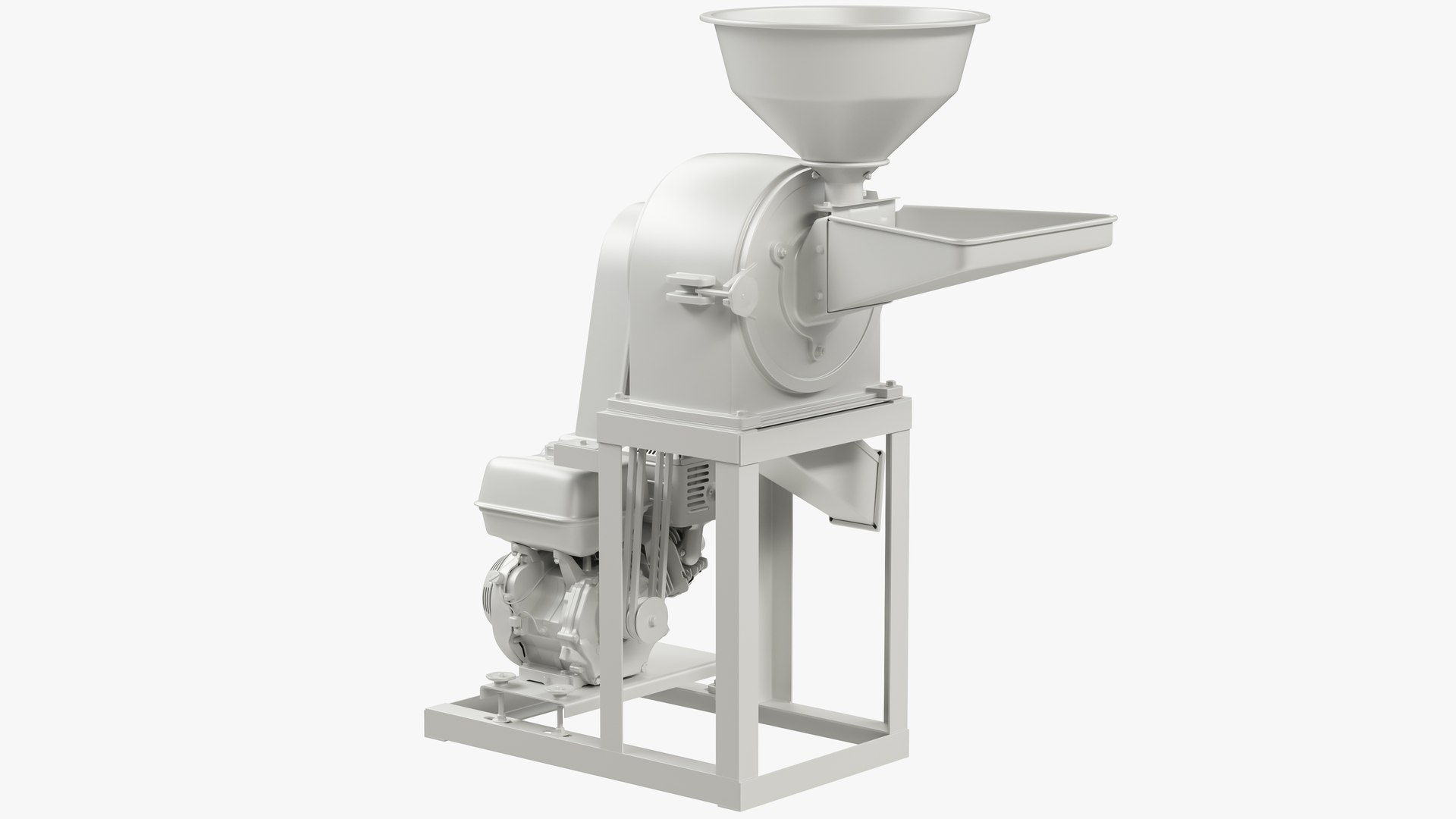 3D Grinder with Engine model - TurboSquid 2061722