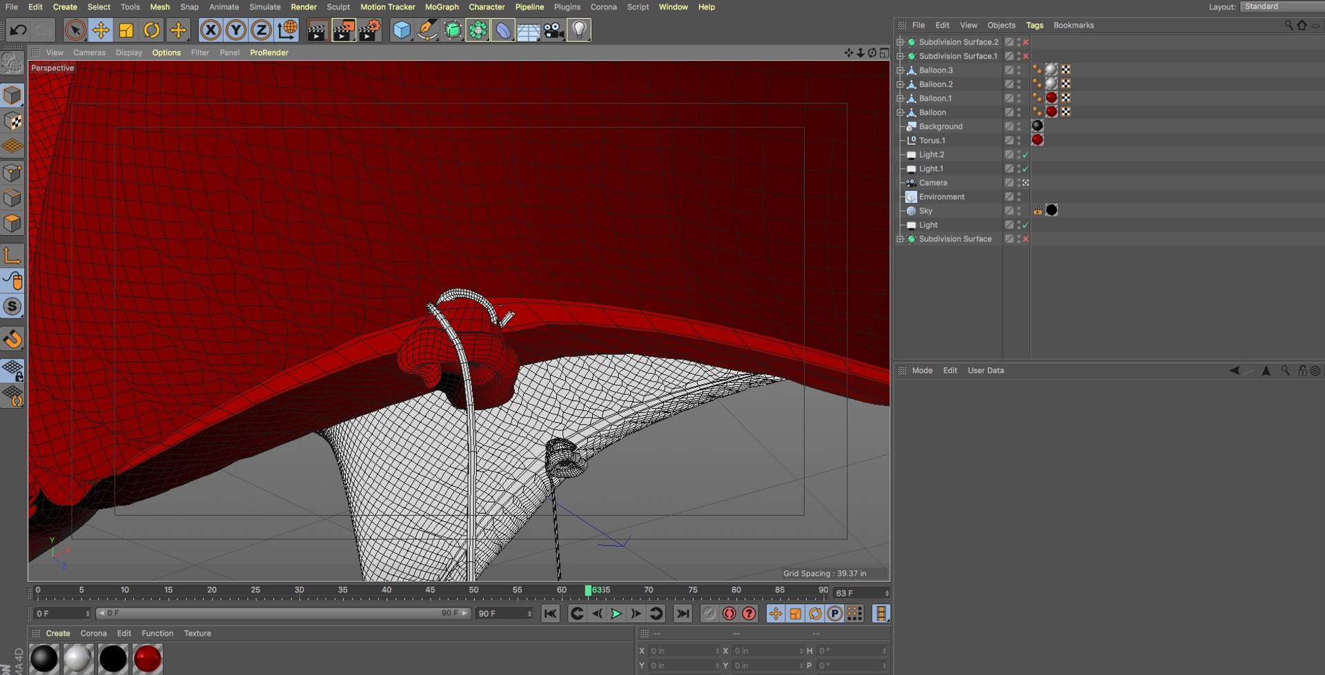 3D Model Balloon Celebration - TurboSquid 1433064