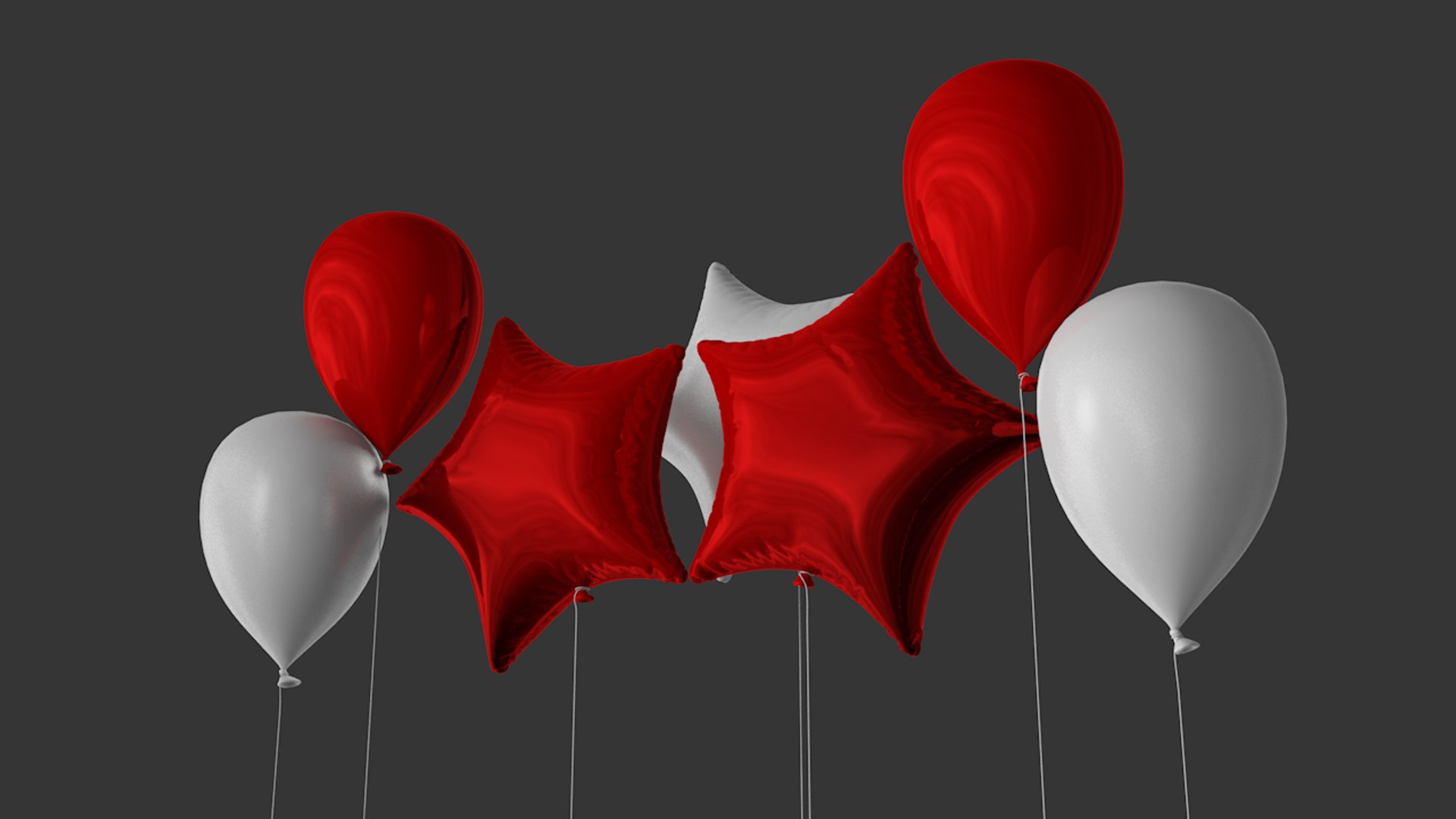 3D Model Balloon Celebration - TurboSquid 1433064