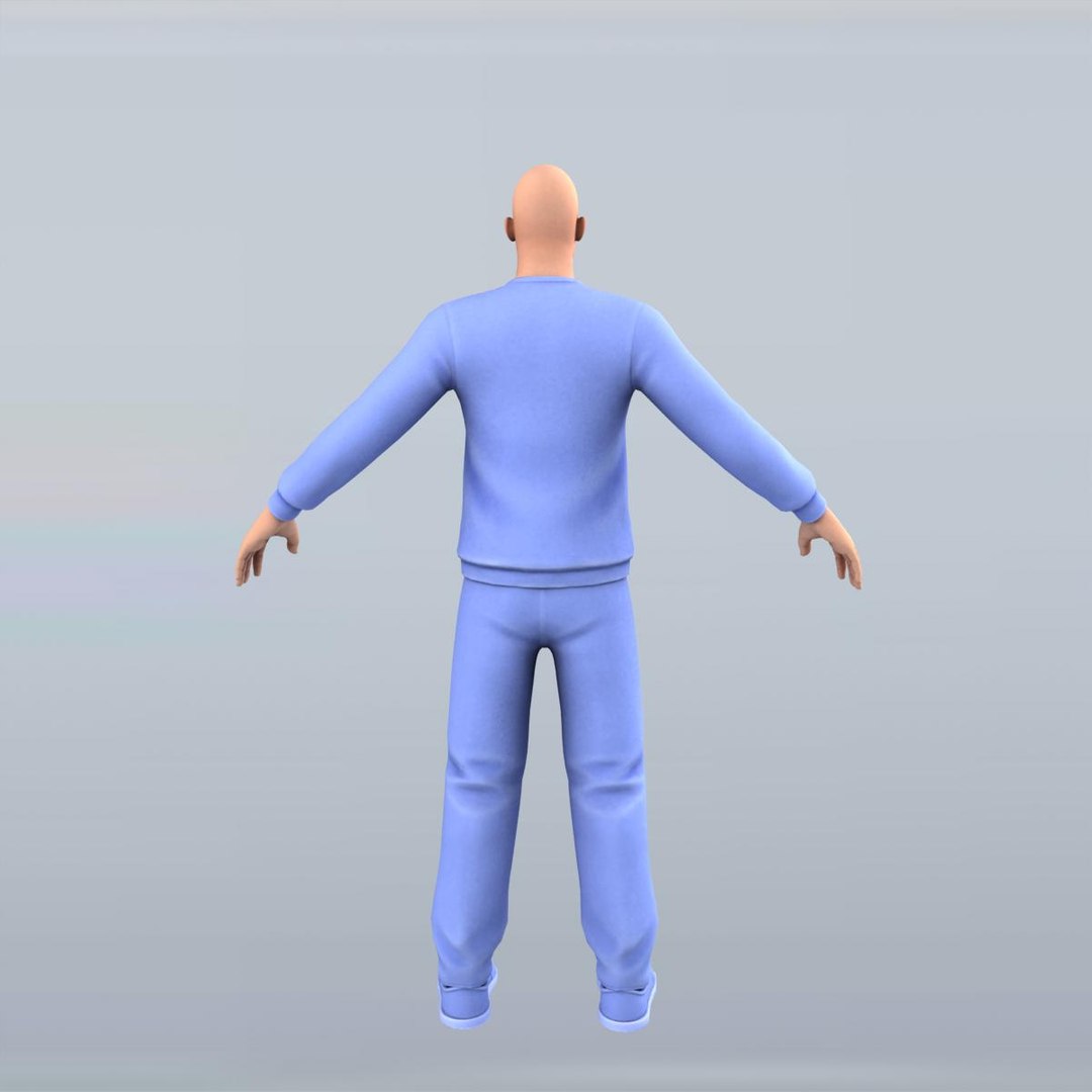 Stylized Simple Character Rigging 3D Model - TurboSquid 1628226
